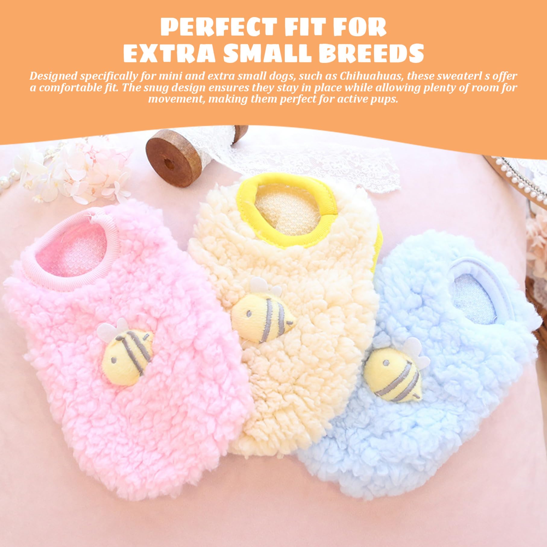 Chewy Dog Sweaters ANIAC 3PCS Extra Small Dog Clothes Girl Boy XXXS ...