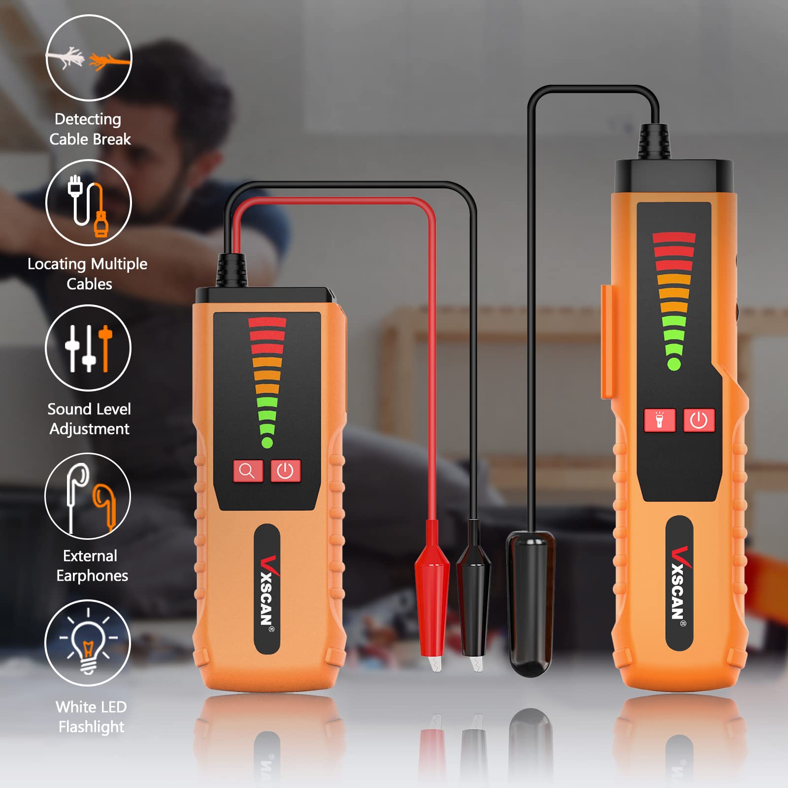 Snapklik.com : Underground Wire Tracer F04, Locator, Cable Tester, Pet ...