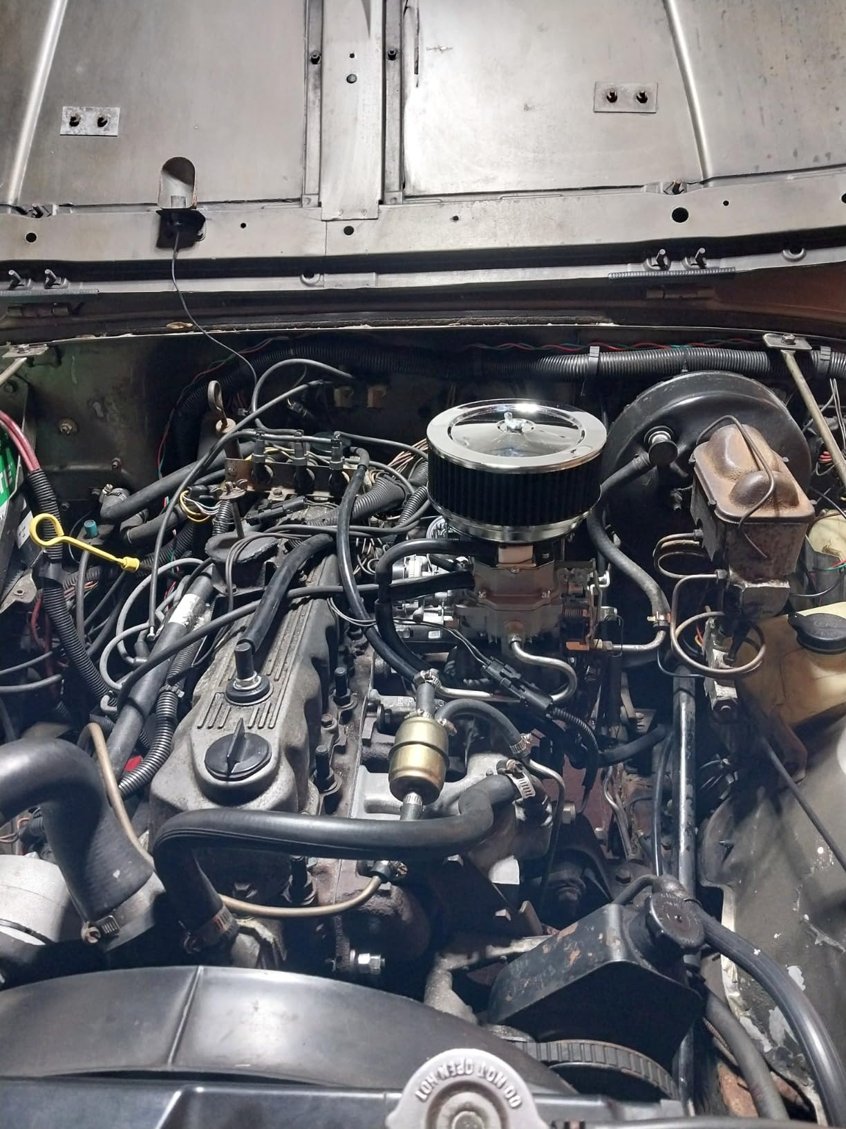 Amazon.com: New Upgraded Air Cleaner Set 2-Barrel Carburetor 3-1/16 ...