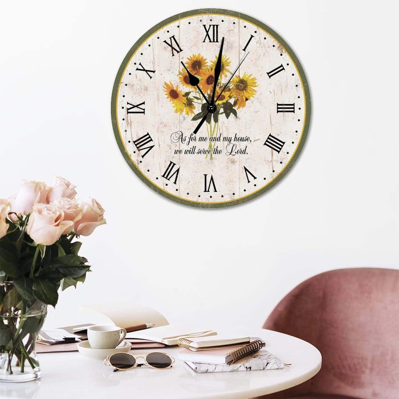 Christian Wall Clocks Large Christian Wall Clocks | Zazzle UK