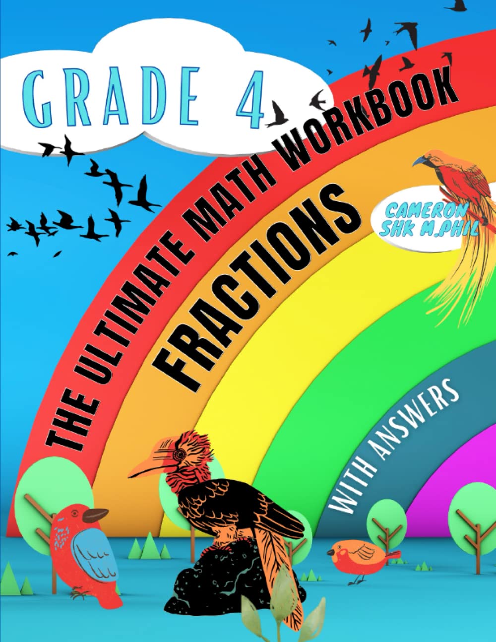 Buy The Ultimate Math Workbook of Fractions for Grade 4: Fractions ...