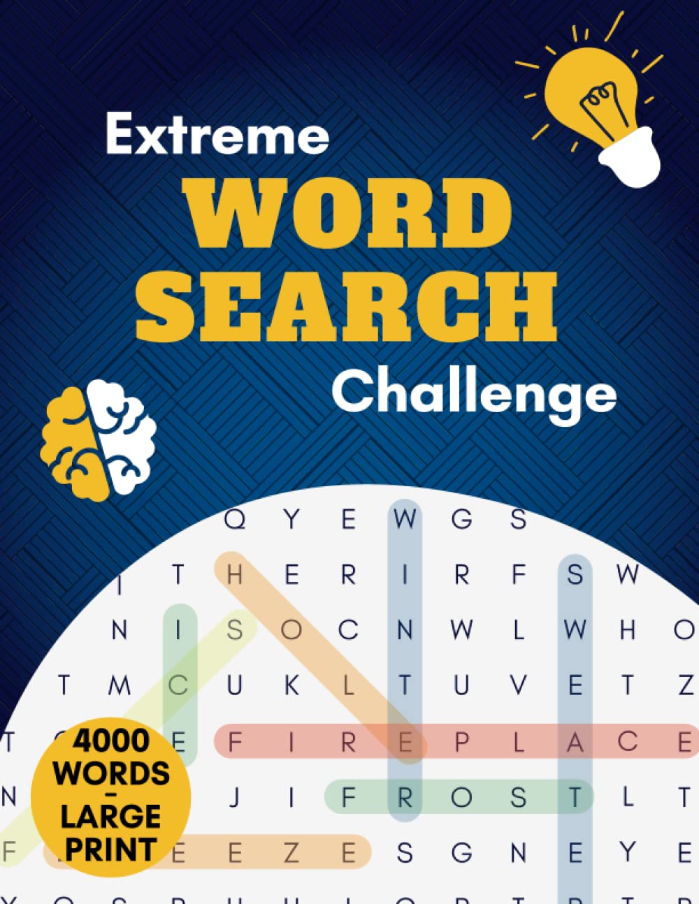 Extreme Word Search Challenge: Relaxing Word Search Puzzle Book for ...