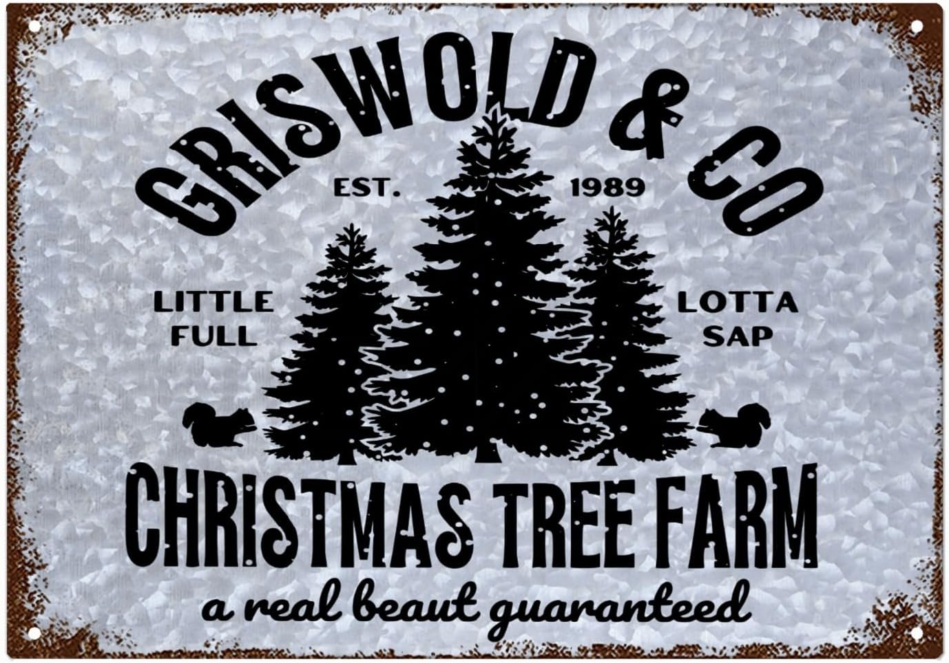 Amazon.com: Griswold Christmas Tree Farm Sign Vintage Signs For ...