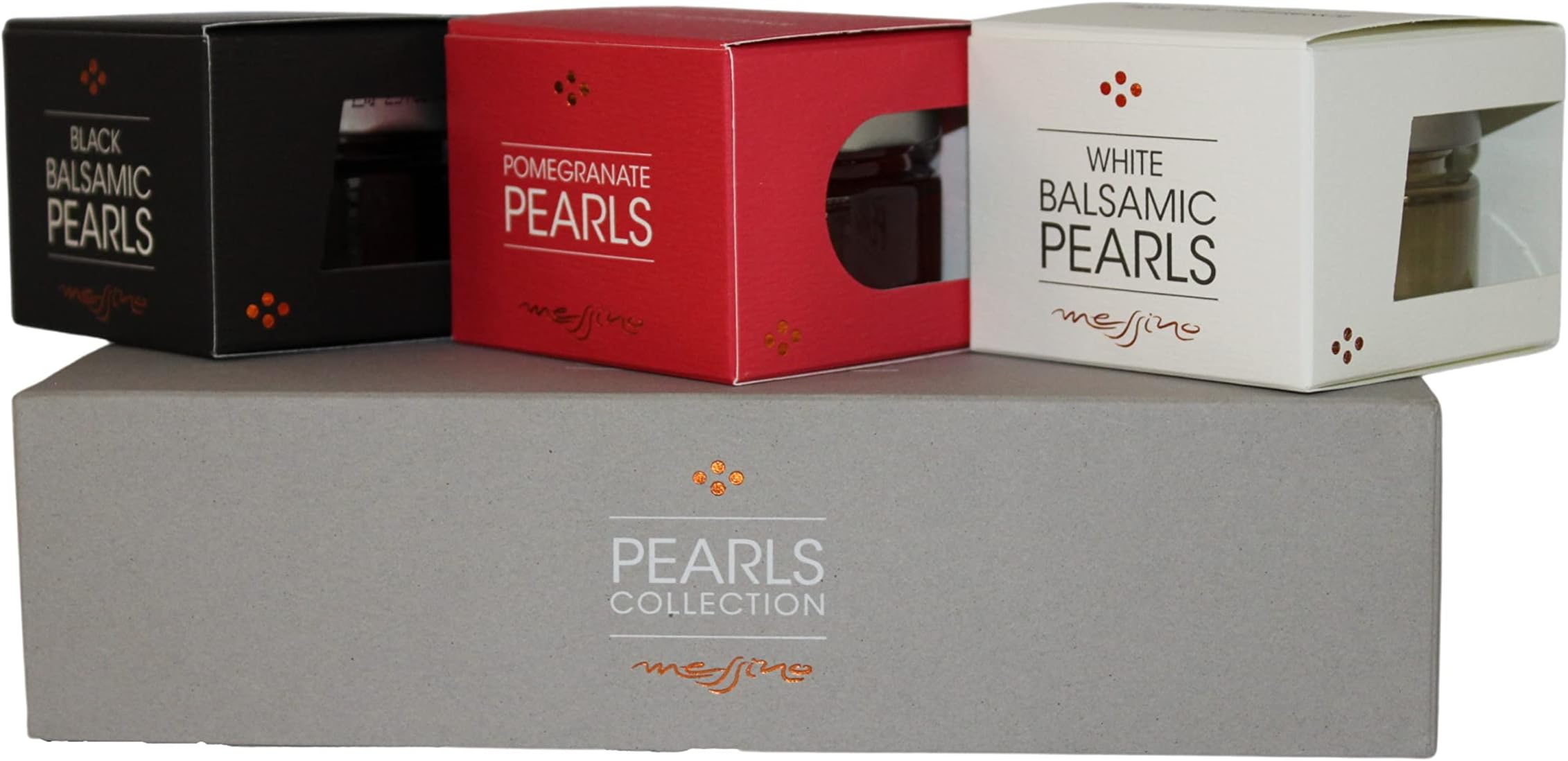 Amazon.com: Messino Pearls Collection Gift Set in a Box: Balsamic ...