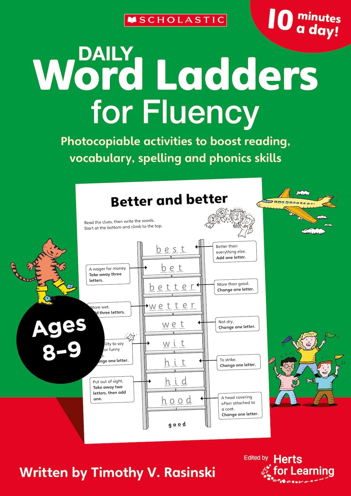 Daily Word Ladders for Fluency for Ages 8 to 9 : Rasinski, Timothy V ...