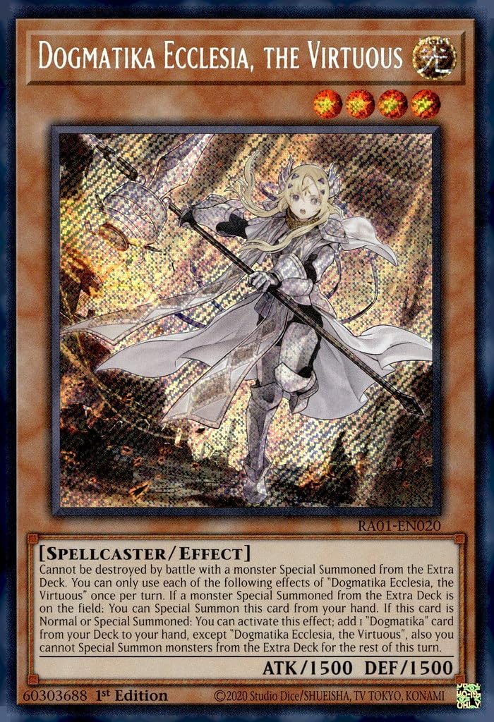 Amazon Dogmatika Ecclesia The Virtuous Secret Rare Ra01 En020