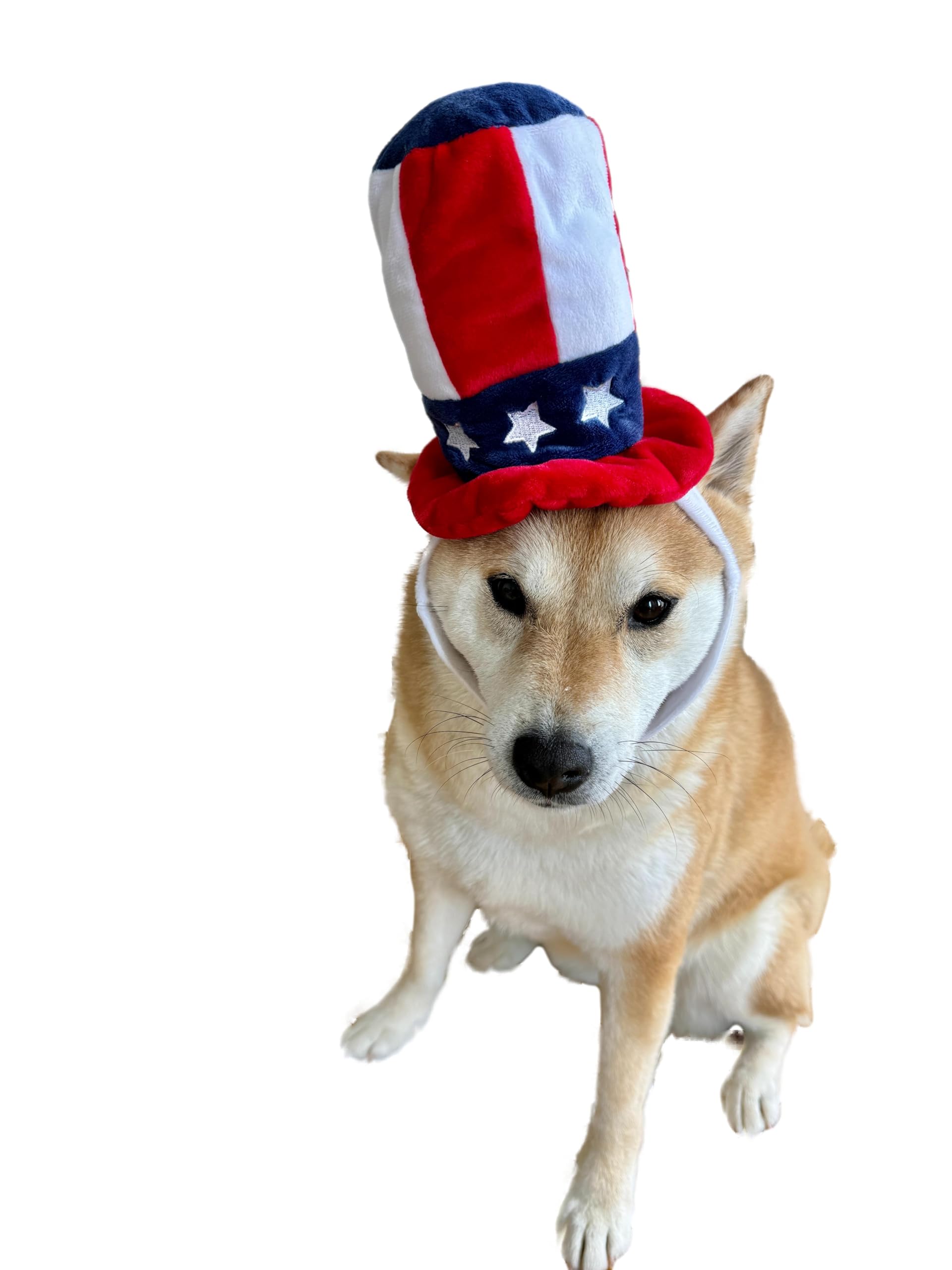 Snapklik.com : ComfyCamper Uncle Sam Hat Dog Costume Fourth Of July ...