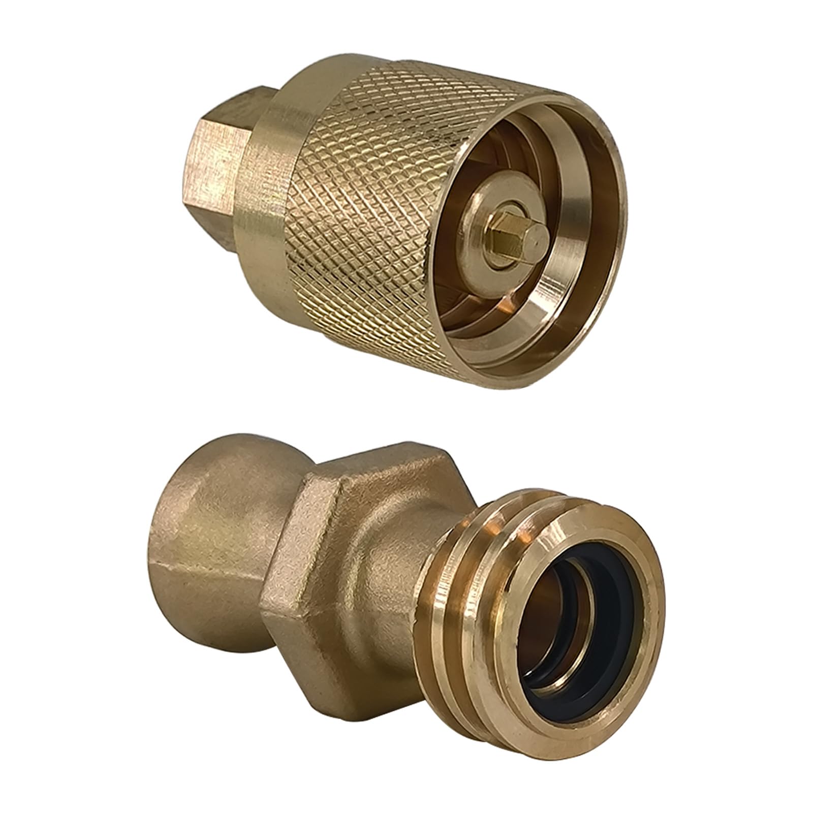 Amazon.com: ASTAMOTOR RE7141F RE7141M Forklift Propane Tank Connector ...