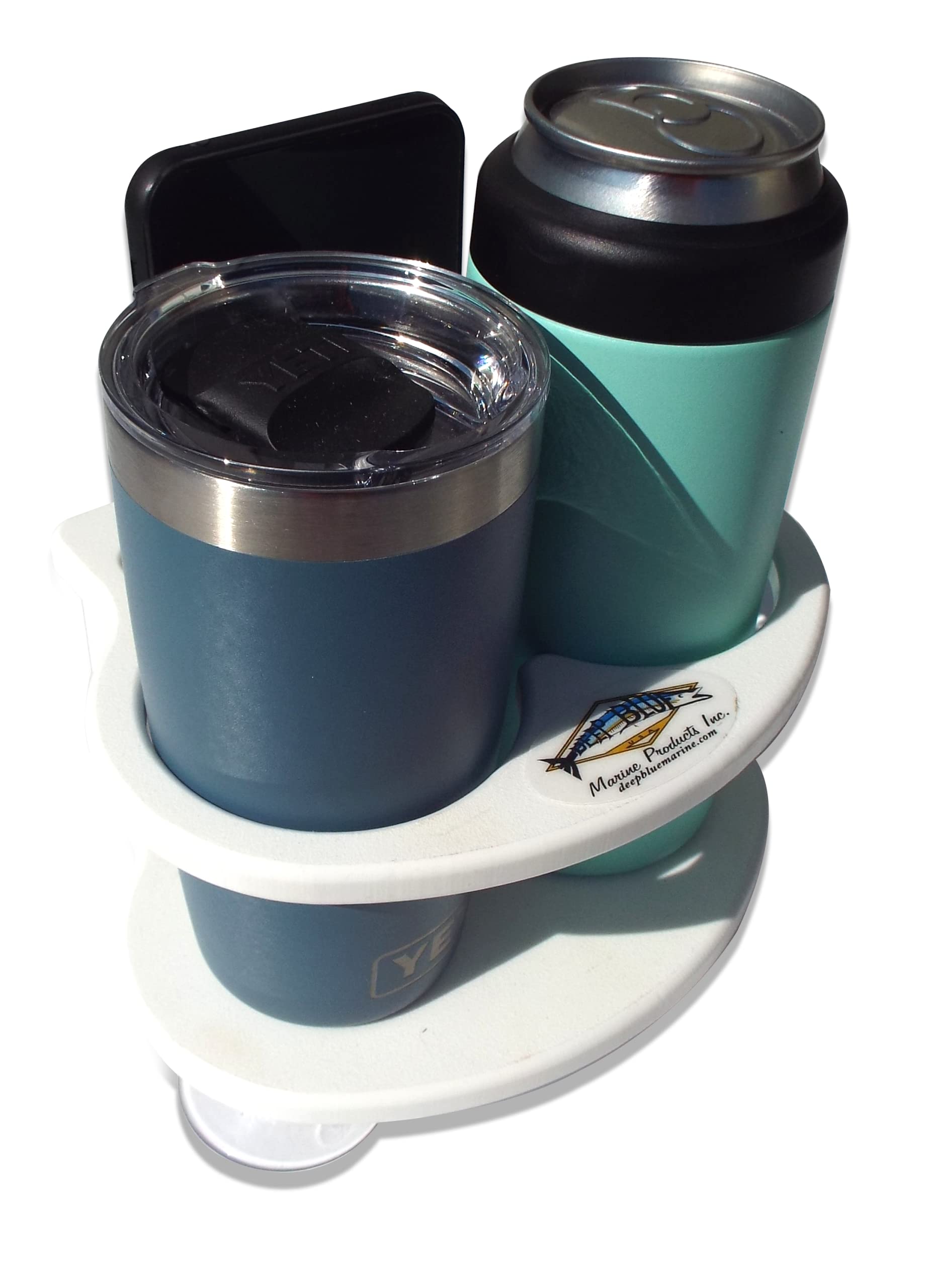 Amazon.com: Deep Blue Beverage/Cup/Skinny Drink Cell Phone Holder- 6 1/ ...