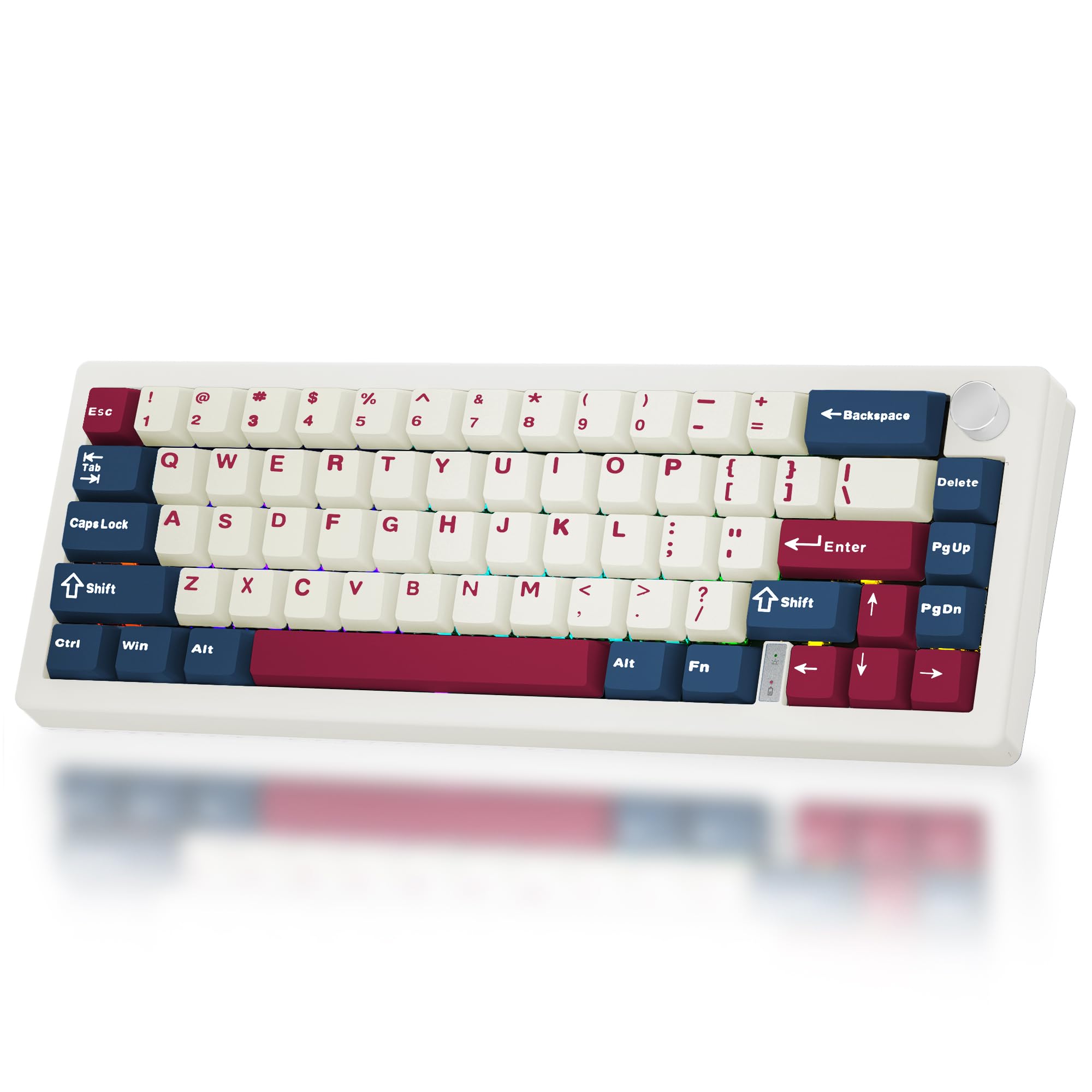 Amazon.com: BOYI GMK67-65% Wireless Gasket RGB Gaming Keyboard with ...