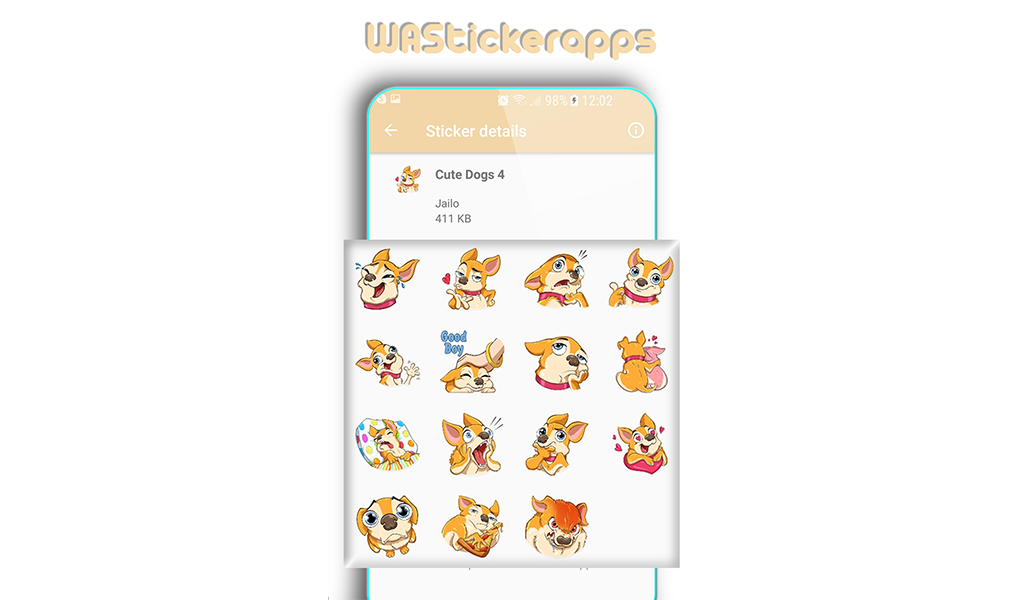 WAStickerApps: Cute Dogs Stickers:Amazon.in:Appstore for Android