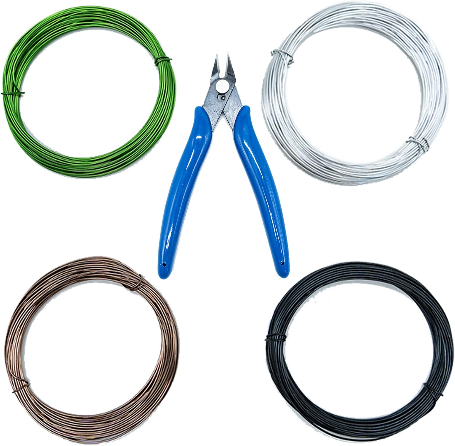Grow A Bonsai Tree Anodized Aluminium Bonsai Training Wire 5-Size ...