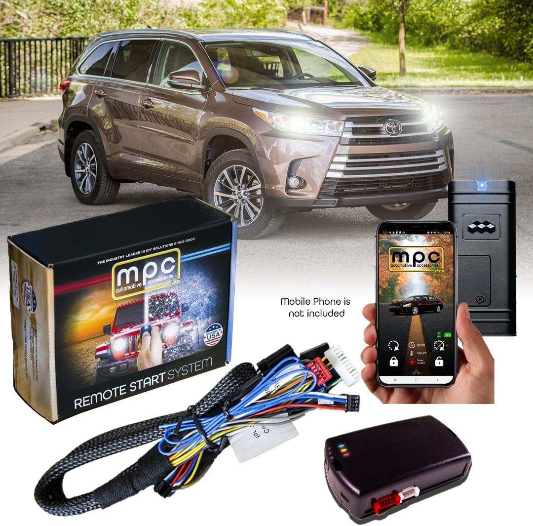 Amazon.com: MPC Plug-n-Play Remote Start for Toyota Highlander 2014 ...