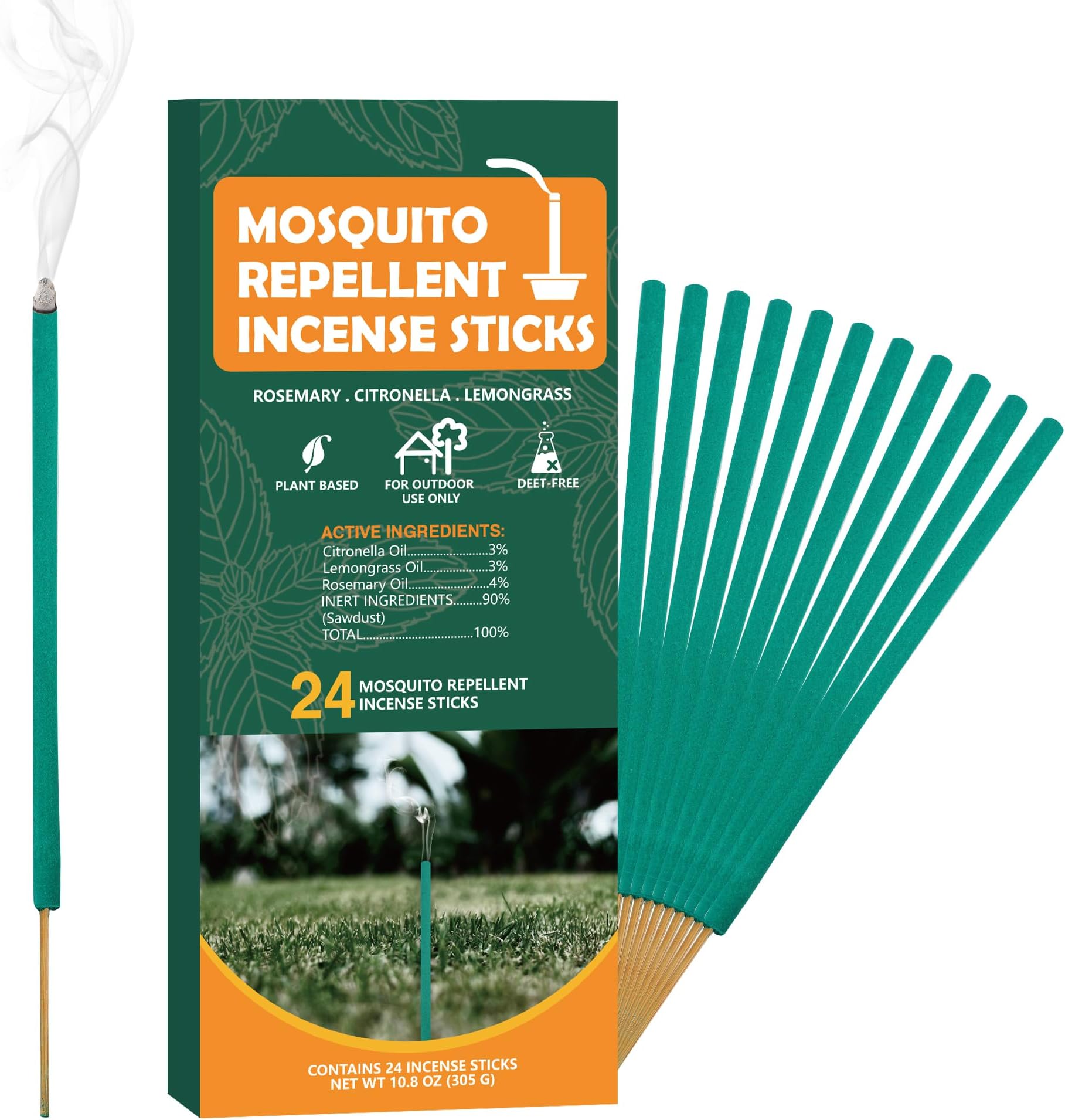 Amazon.com: Skeeter Screen 15 Count Deet Free Mosquito Deterrent ...