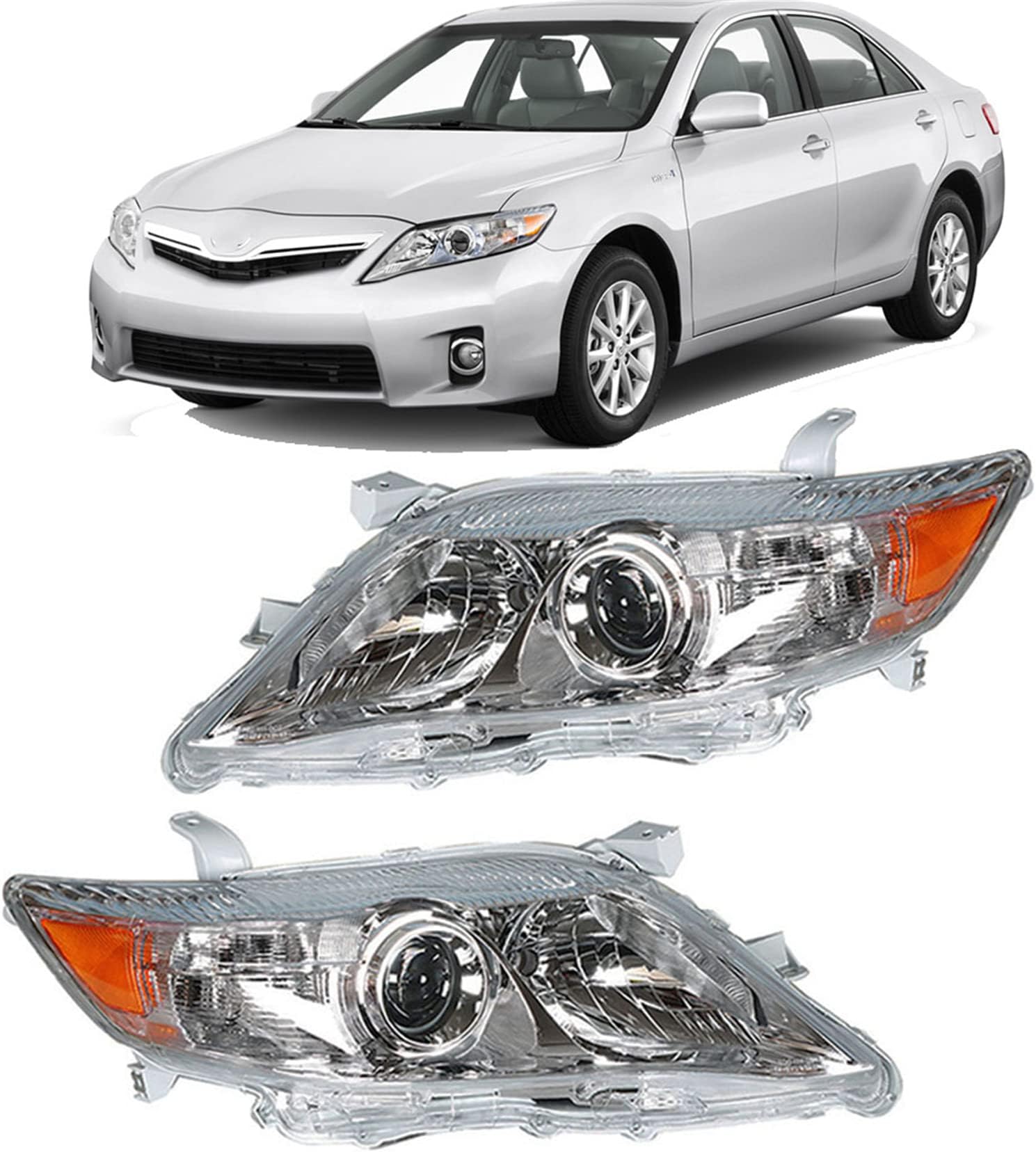 labwork Headlights Assembly Replacement for Toyota Camry 2010 2011 4 ...
