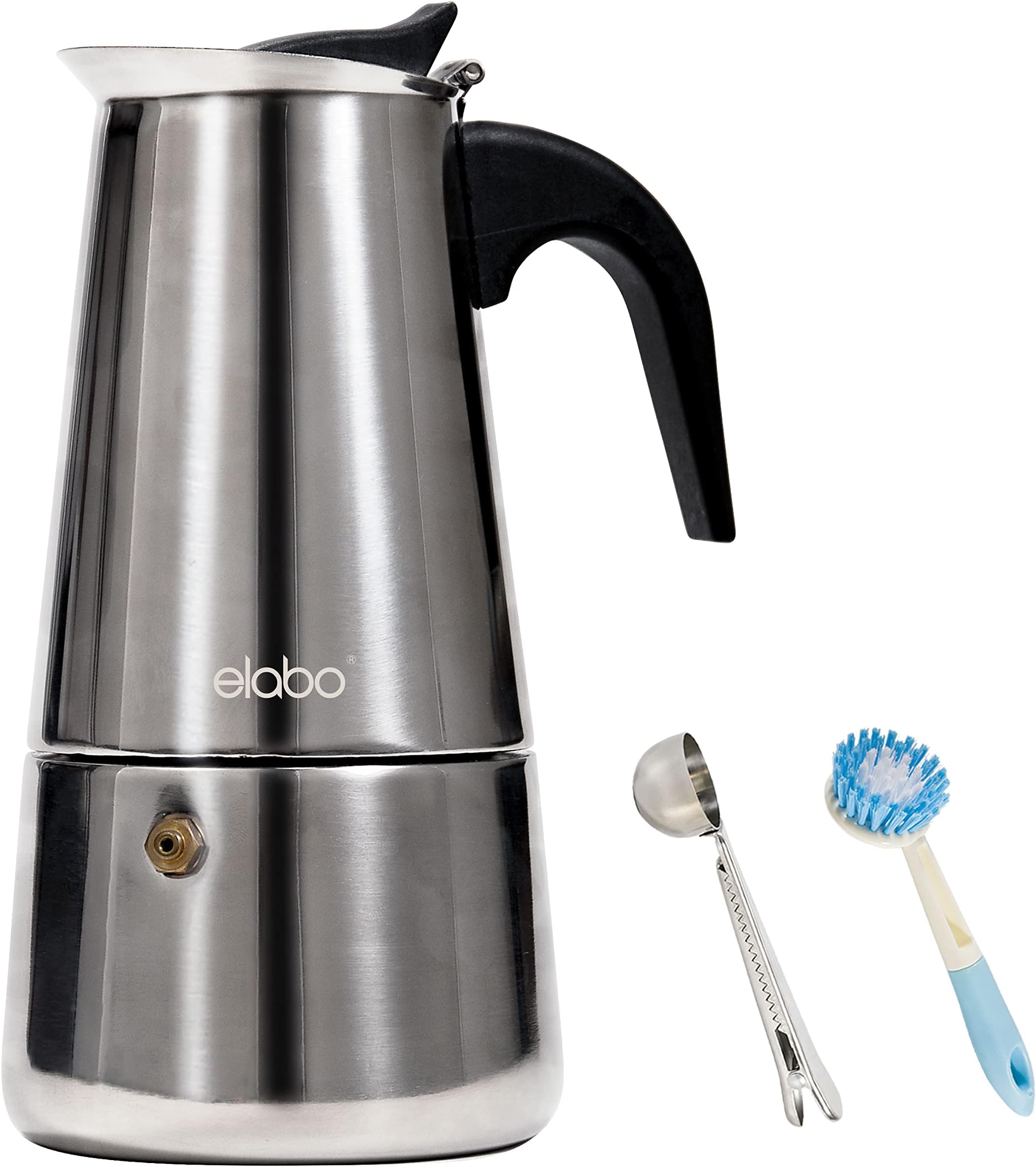 Amazon.com: INSETFY Stovetop Espresso Maker Stove Top, Moka Pot ...