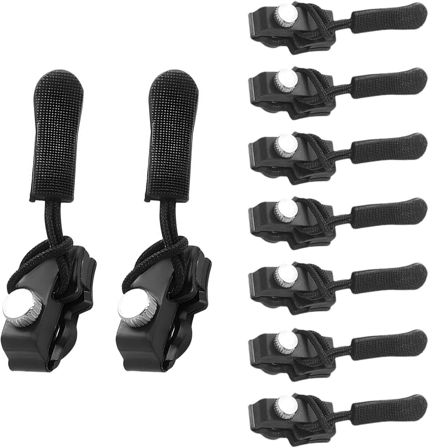 9 Pcs Zip Repair Kit, Zipper Repair kit, Zippers Replacement, Quick ...