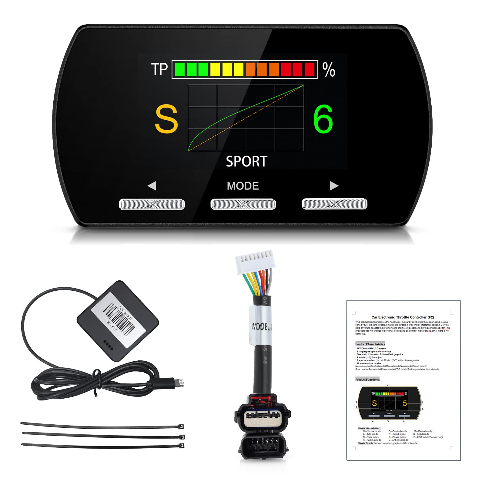 Amazon.com: Throttle Response Controller 14 Drive Modes Throttle ...