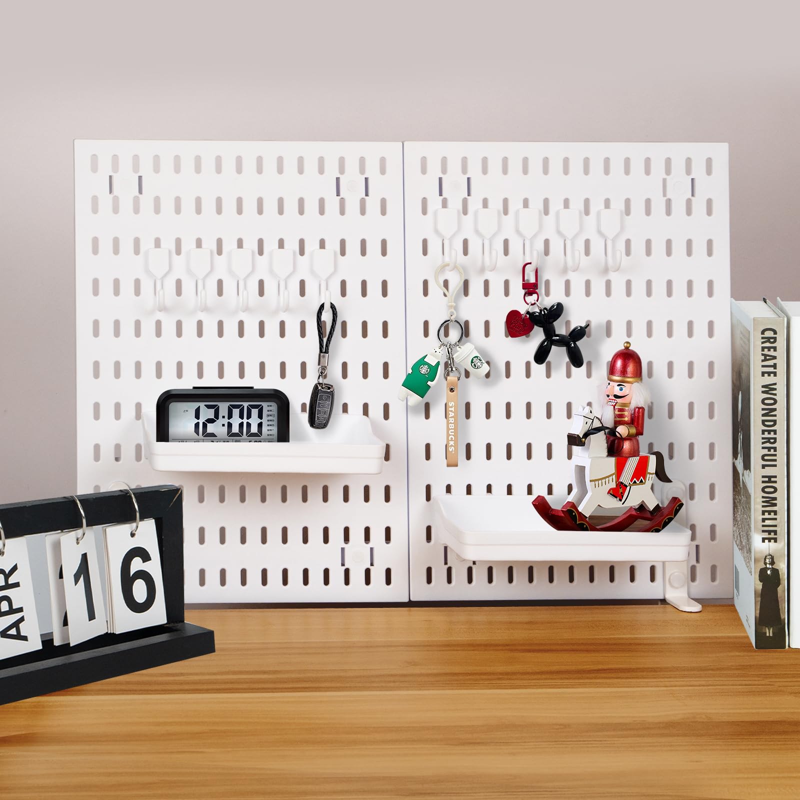 Amazon.com: Versatile Clamp-On Pegboard Set - Ideal for Student Desktop ...