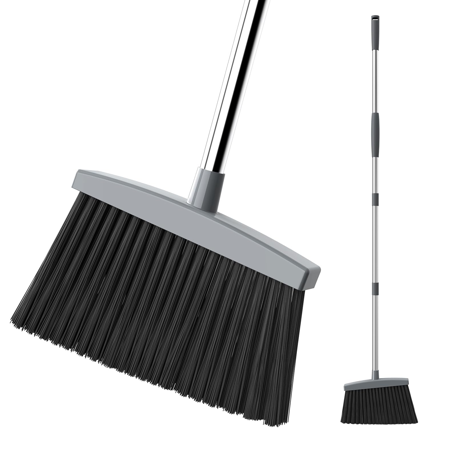 Amazon.com: Kelamayi Heavy-Duty Broom Outdoor/Indoor Broom for Floor ...