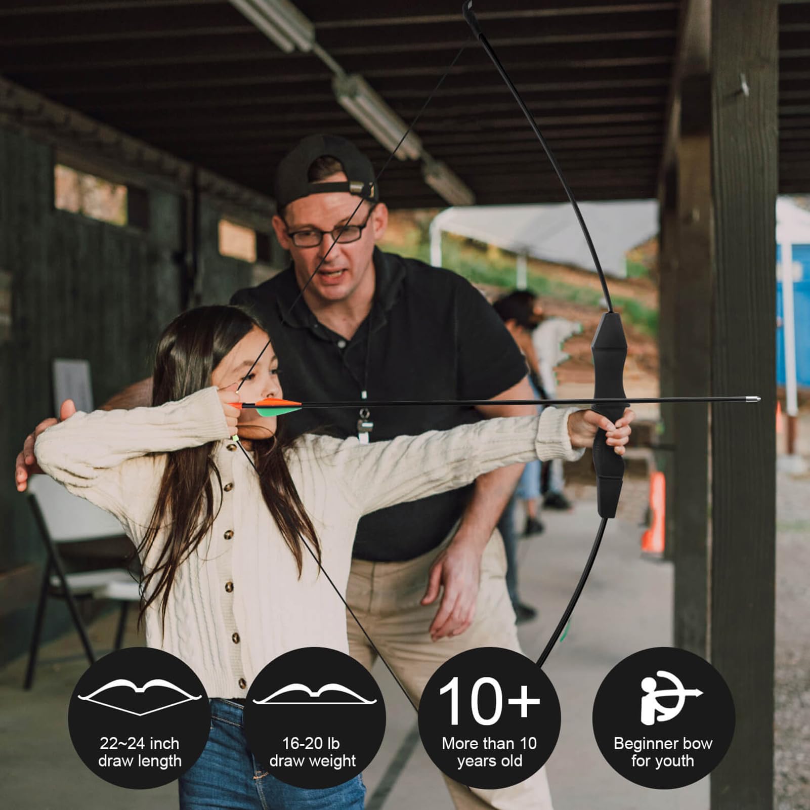 Black Bow And Arrow Kids