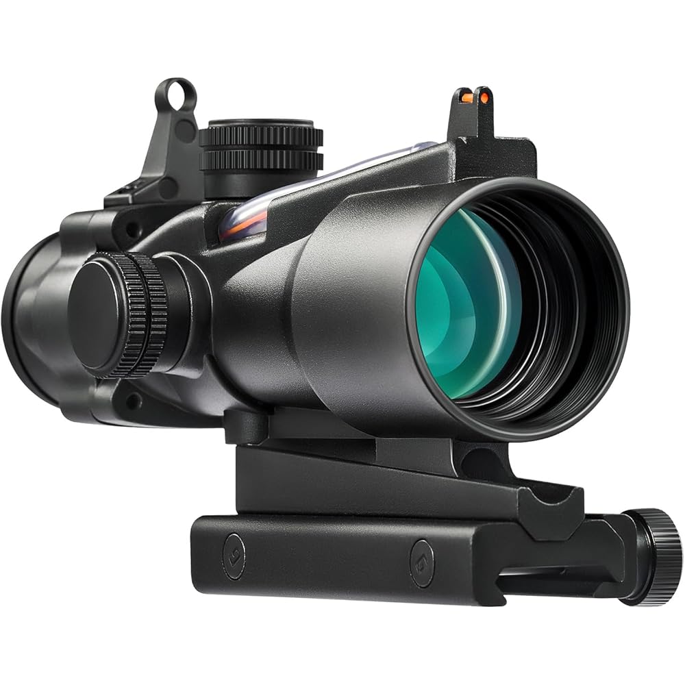 $15/mo - Finance PINTY 4x32 Prism Scope with Fiber Sight, 4X Compact ...