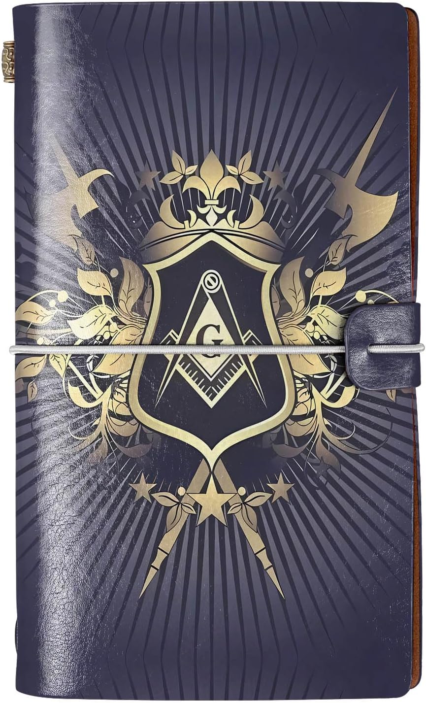 Amazon.com : WHLBHG Freemason Gift Masonic Gift Freemasonry A6 Size ...