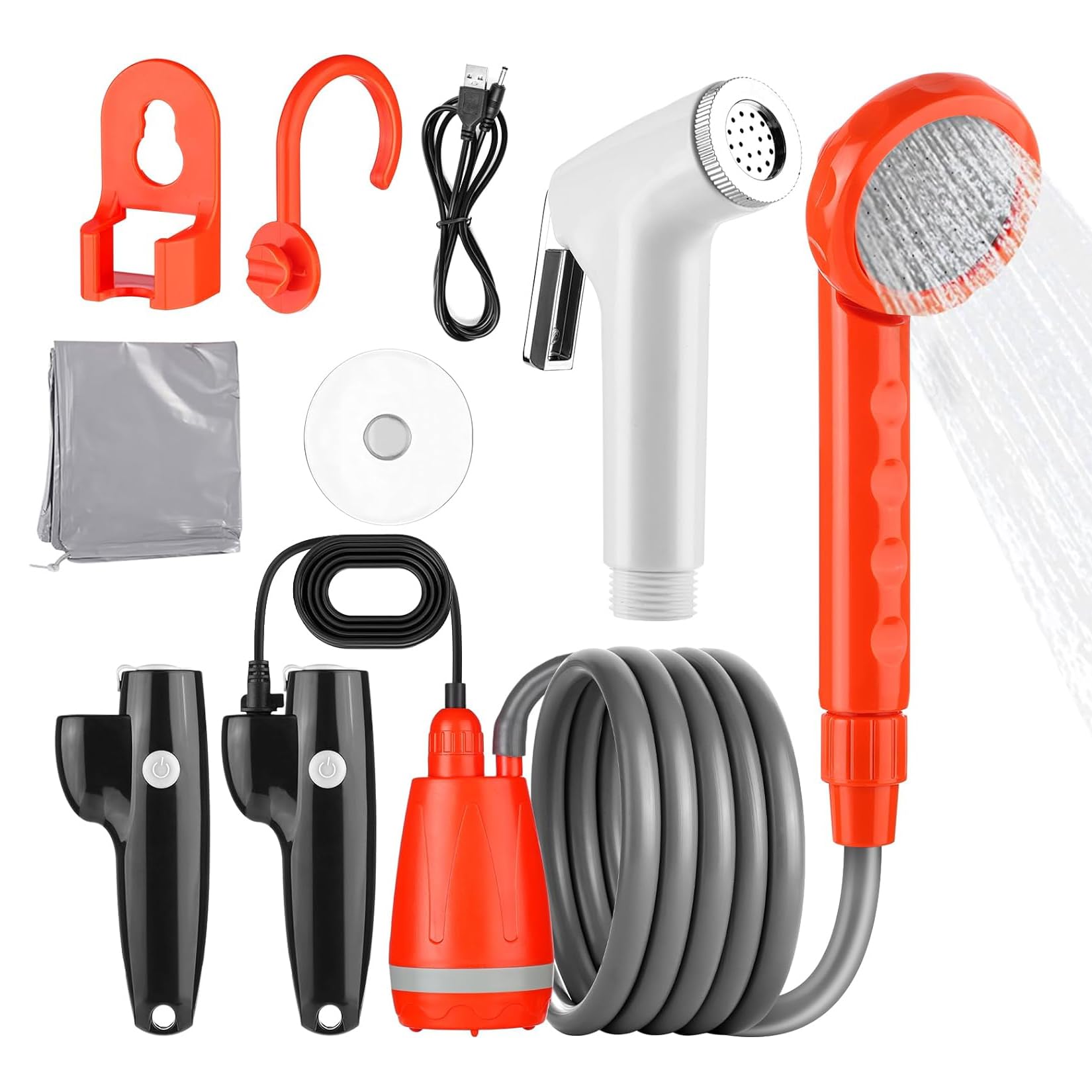 Regadera Portatil Electrica - Regadera Portatil Para Exteriores, Kit de ...