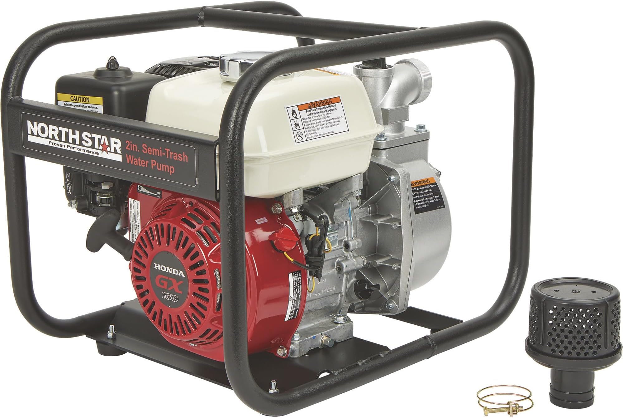 Davey Firefighter 5 High-Pressure Twin-Impeller Fire Pump w/GX200 6.5hp ...