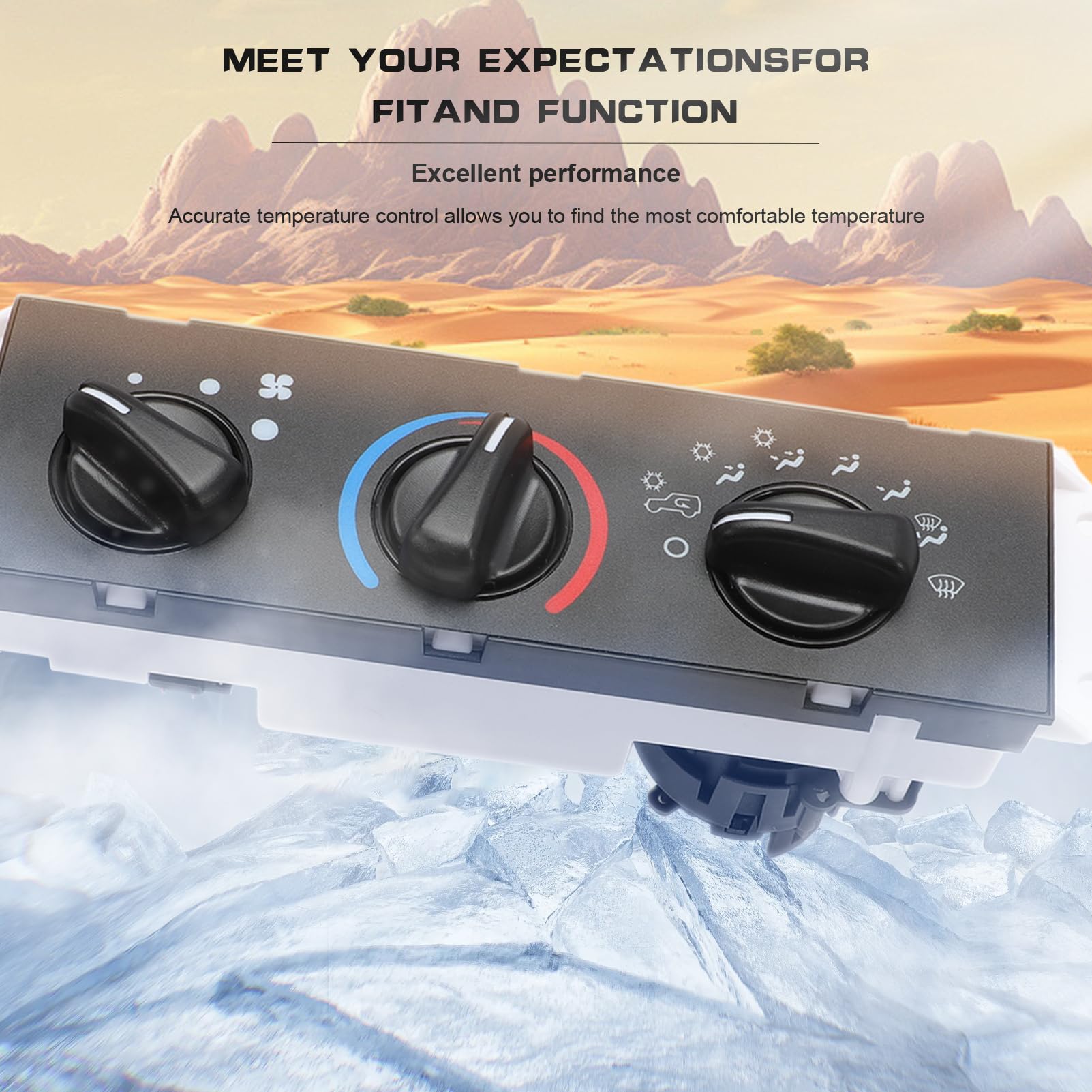 Snapklik.com : HVAC Climate Control Panel For Wrangler TJ 1999 2000 ...