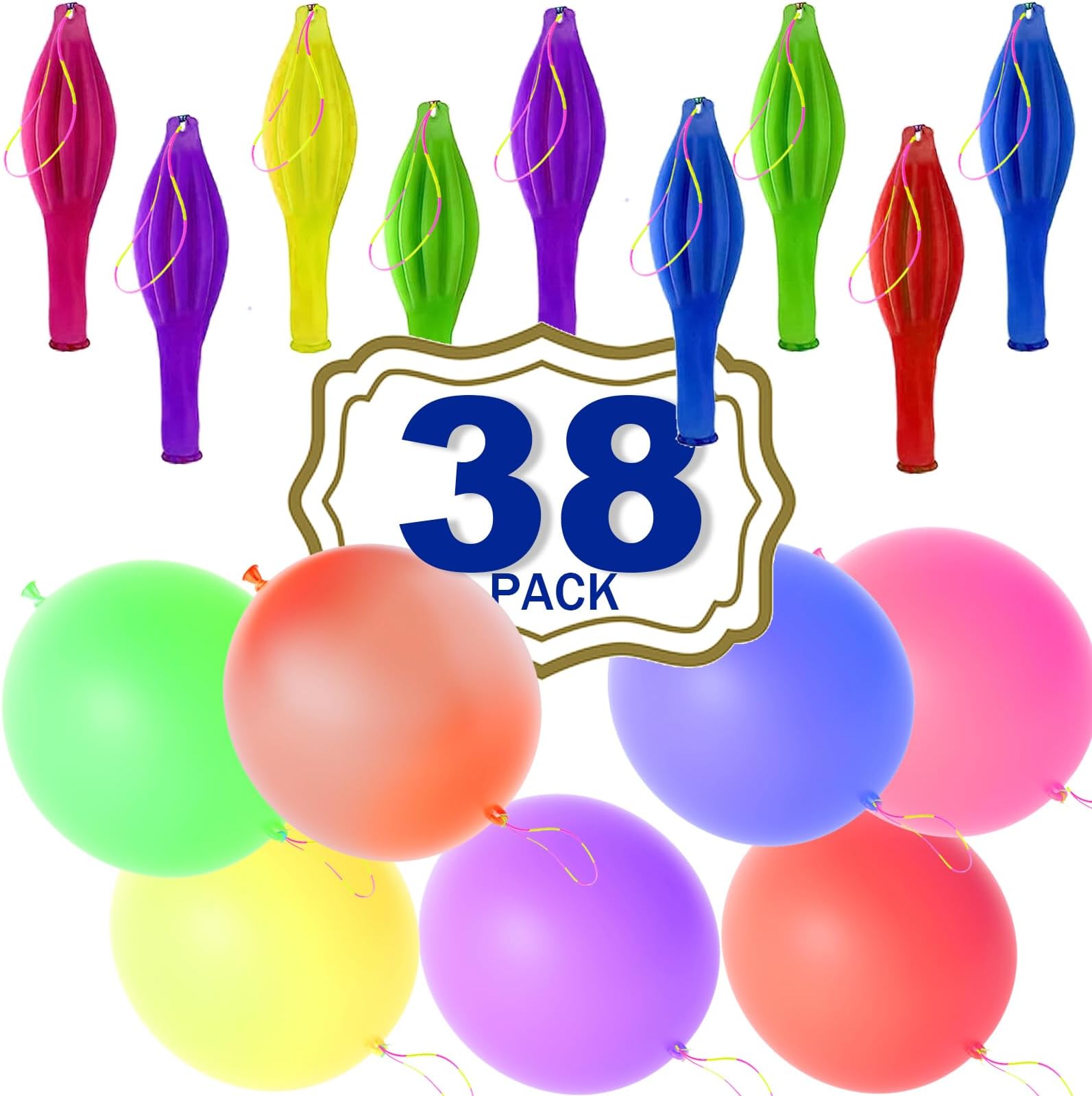 Amazon.com: Punch Balloons Party Favors For Kids (24 Pack) - Best For ...