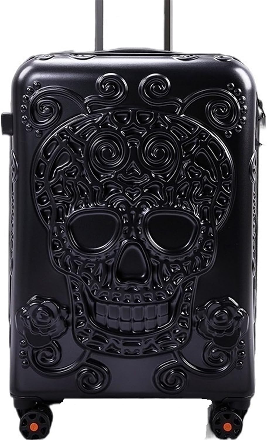 Amazon.com | PUGEE Lightweight Carry on Suitcase 20" 24" New Skull ...