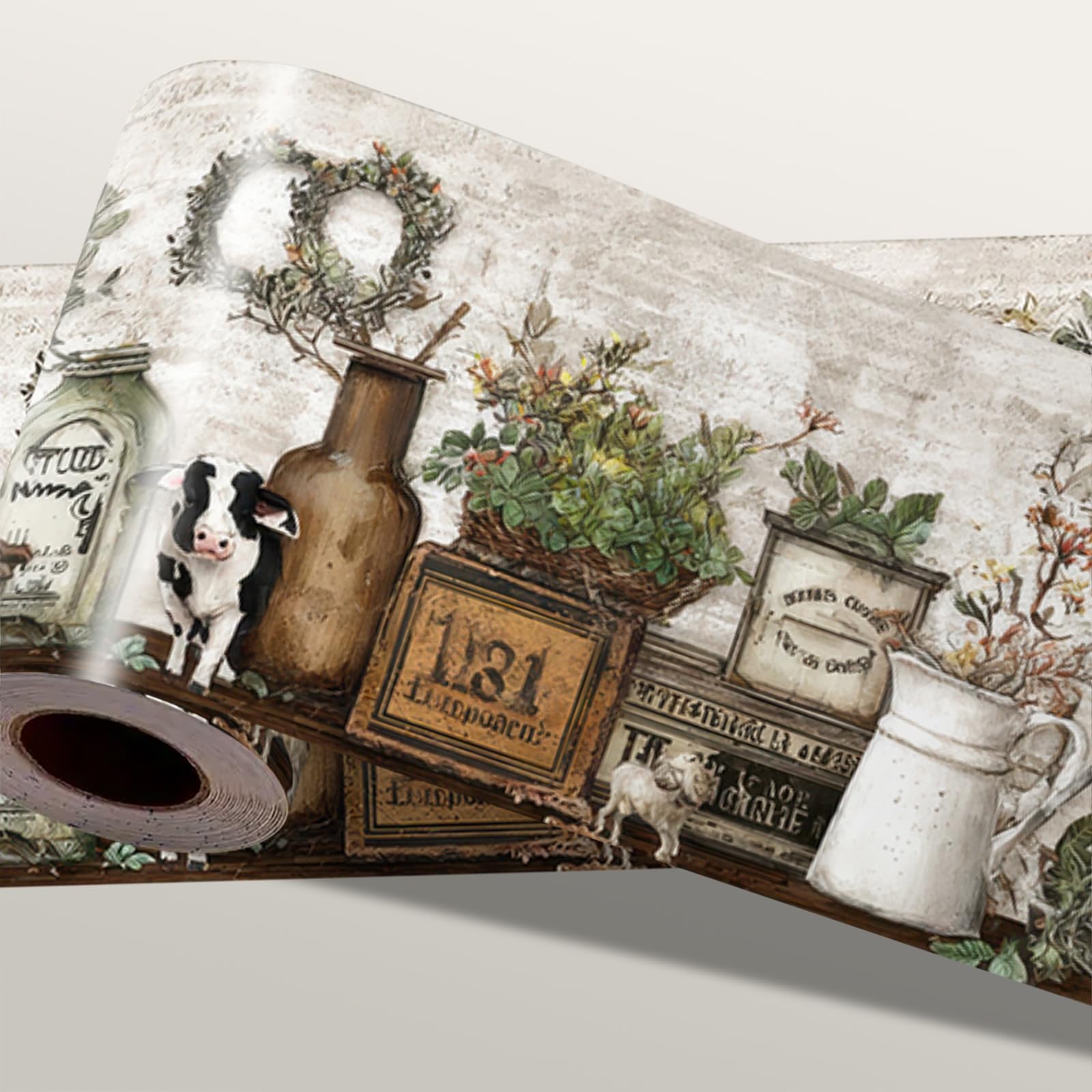 Farmhouse Kitchen Wallpaper Border Kitchen Ideas