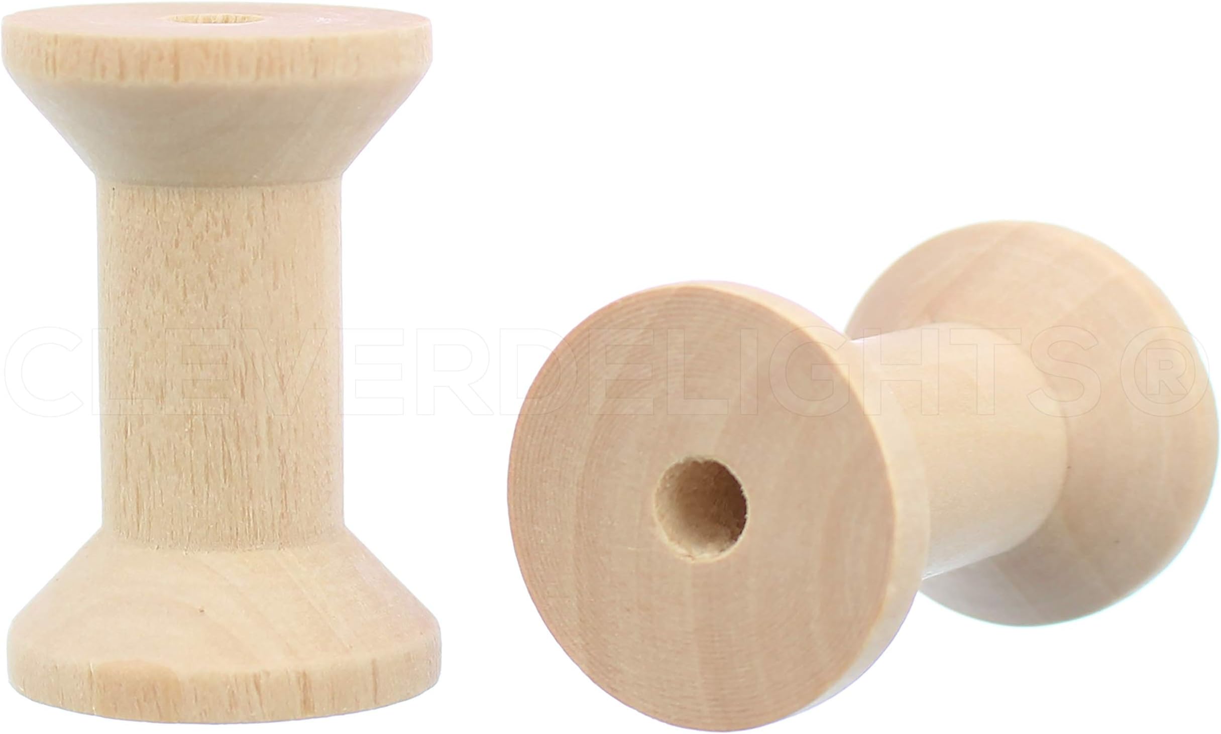 Amazon.com: Empty Wooden Spools for Crafts in 3 Sizes (72 Pack)