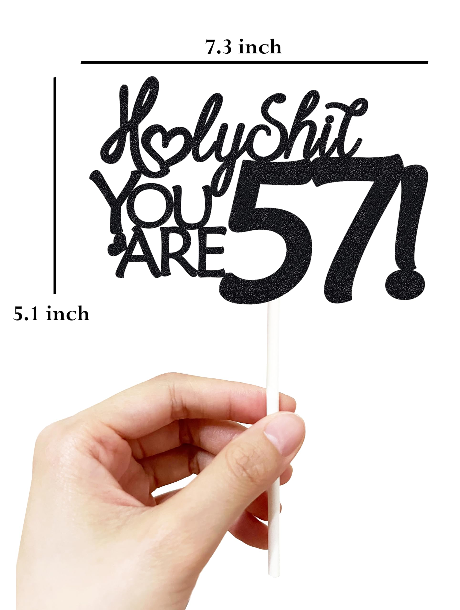 Snapklik.com : Happy 57th Birthday Cake Topper 57 Birthday Cake Toppers ...