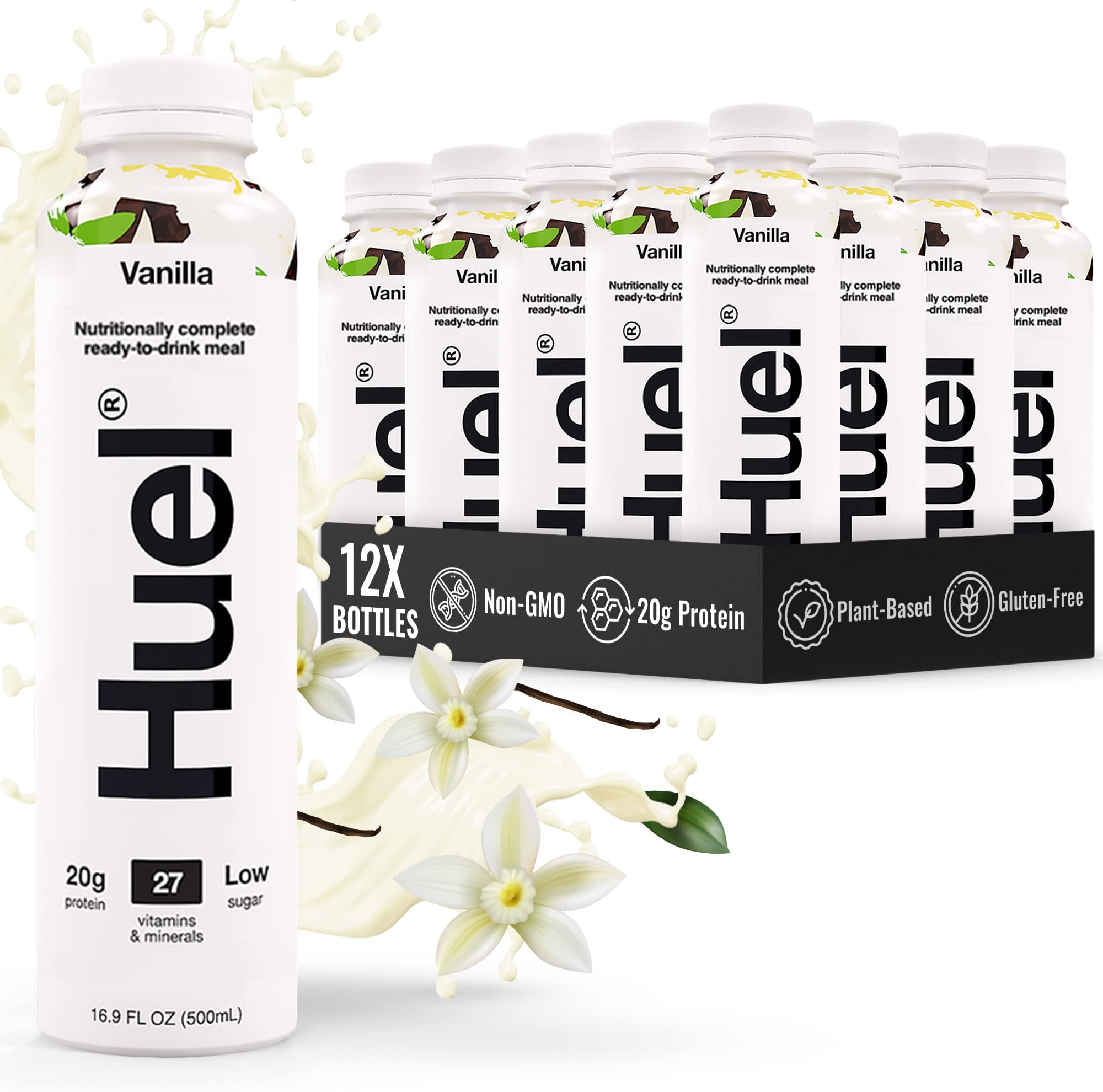 Amazon.com: Huel Ready-to-Drink | Vanilla Meal Replacement Drink | High ...