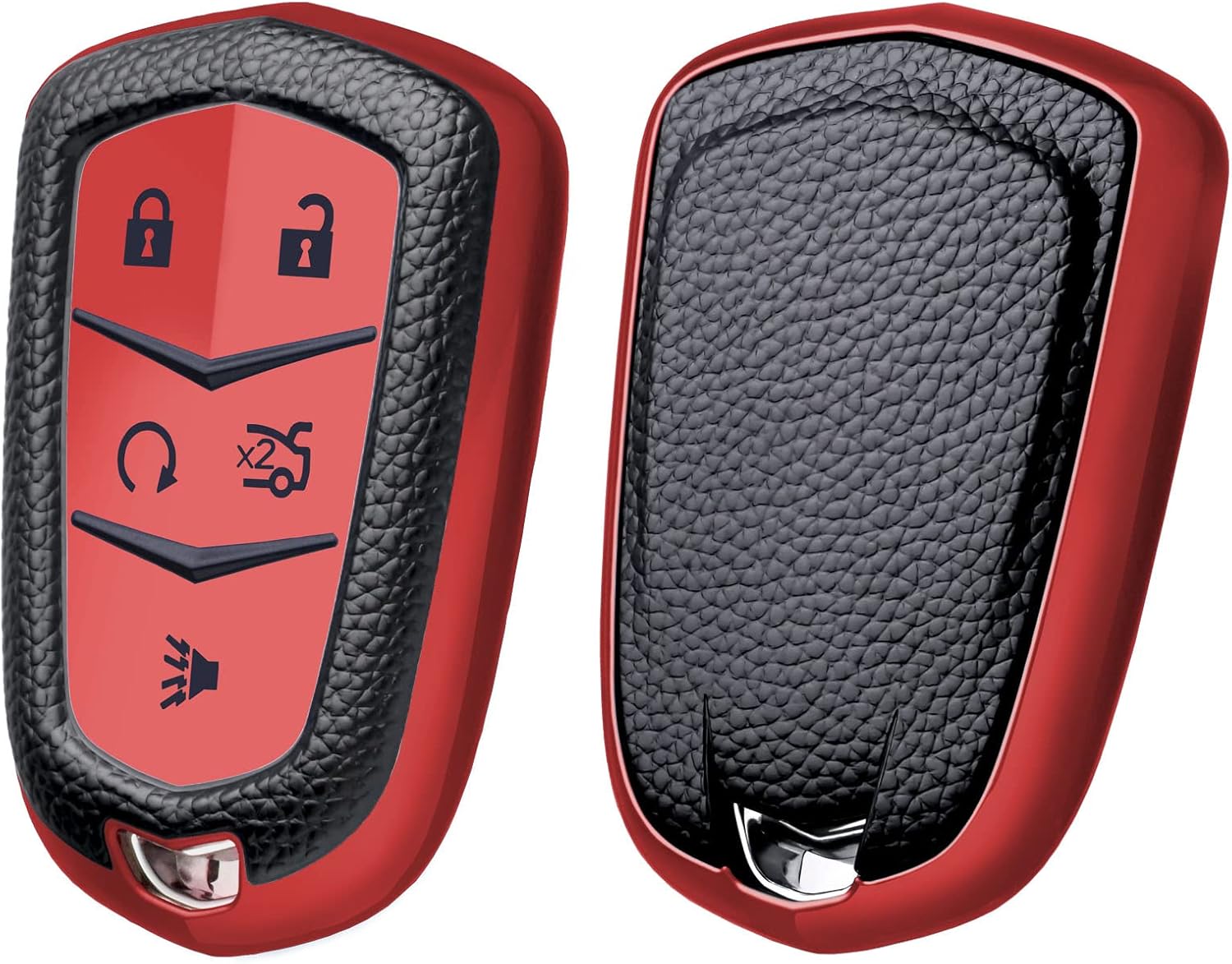 Amazon.com: ELOHEI Key Fob Cover for Cadillac, Key Fob Case for 2015 ...