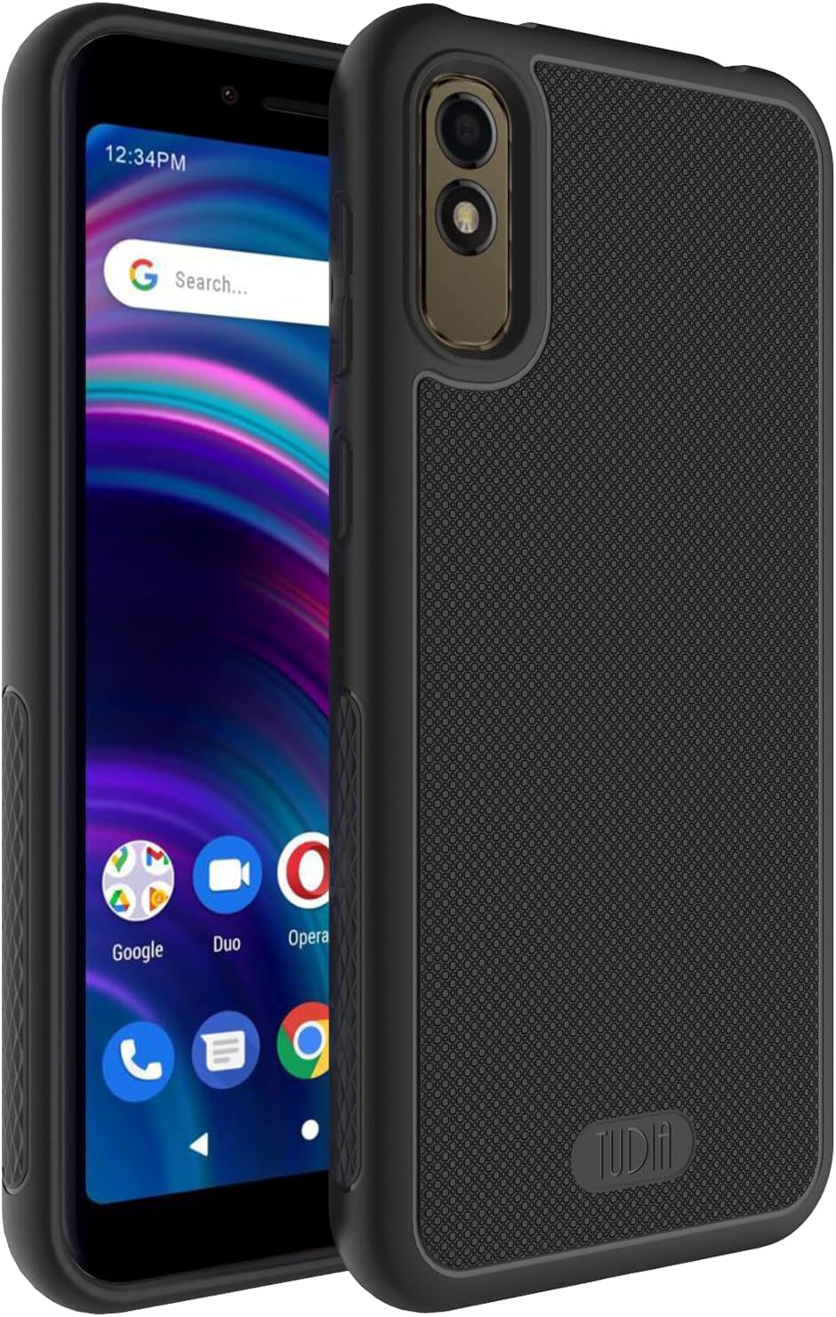Amazon.com: TUDIA Slim Grip Designed for BLU C5L Max Phone Case ...