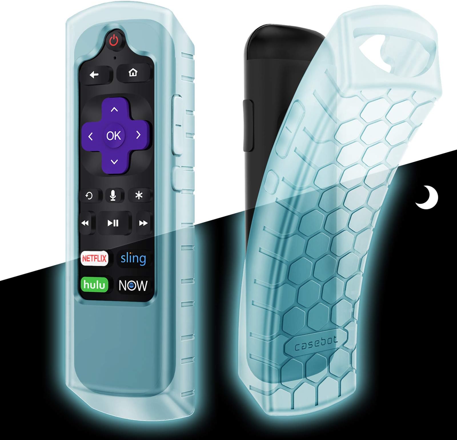 CaseBot Remote Case for Roku Voice, Roku Express HD / 4K+, Ultra LT ...