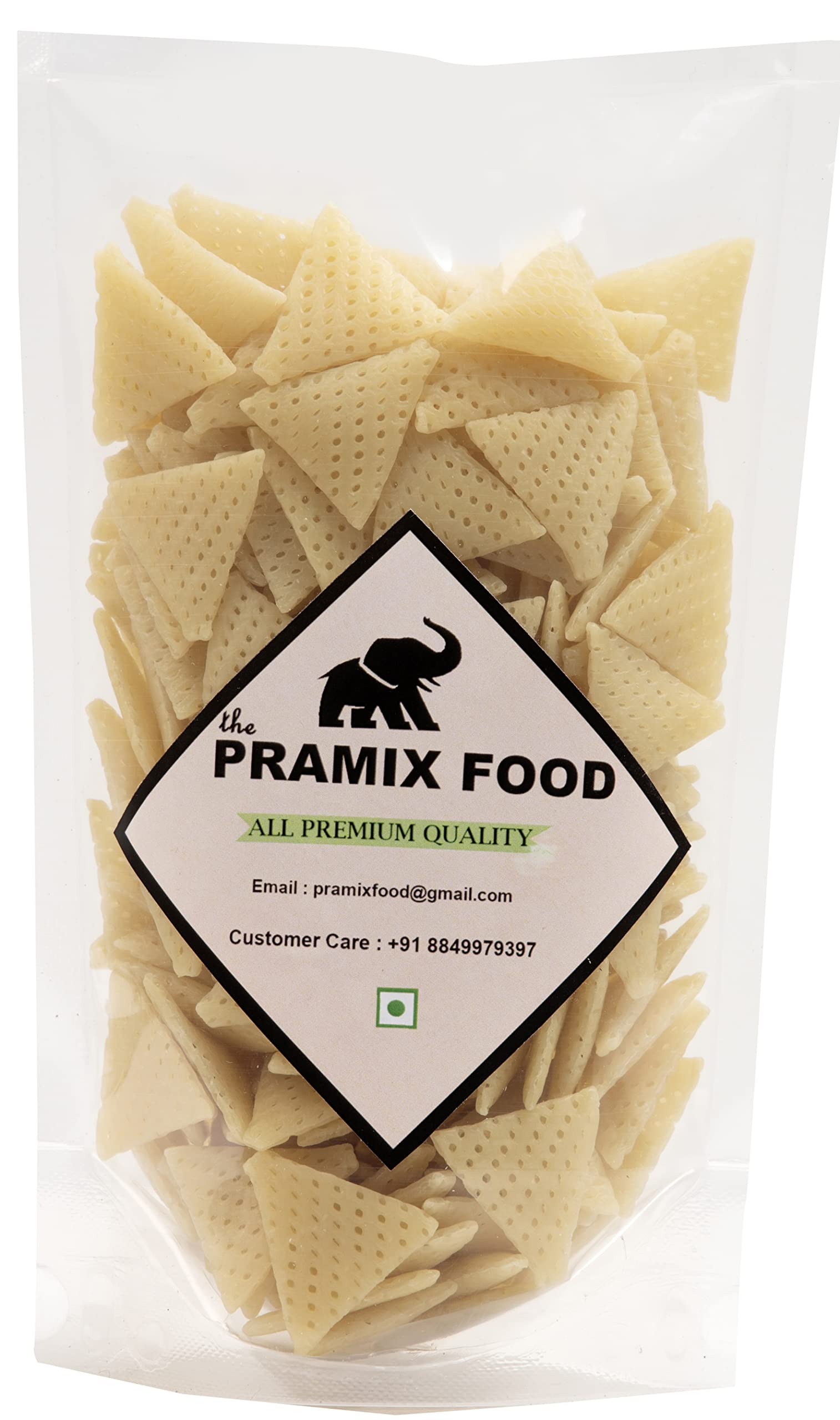 Pramix Samosa Fryums | 3D Triangle Fryums Ready to Fry Papad | Dry ...