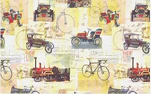 Amazon.com: Kartos Antique Cars, Trains, Bicycles, Motorcycles Rolled ...