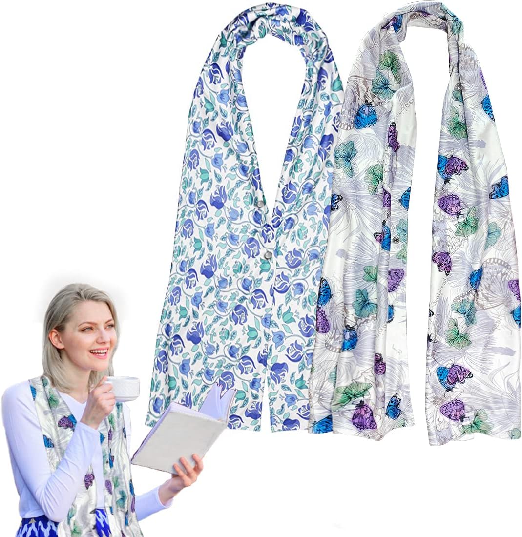Amazon.com: Drive Medical Adult Bib Dining Scarf, Adult Bibs for Men or ...