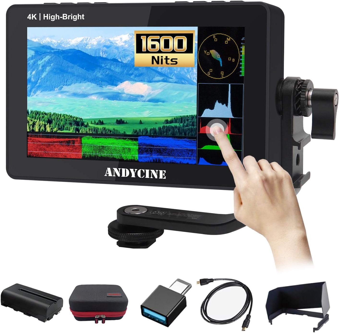 Amazon.com : ANDYCINE A6 II 5.5 Inch Touchscreen DLSR Camera Video ...