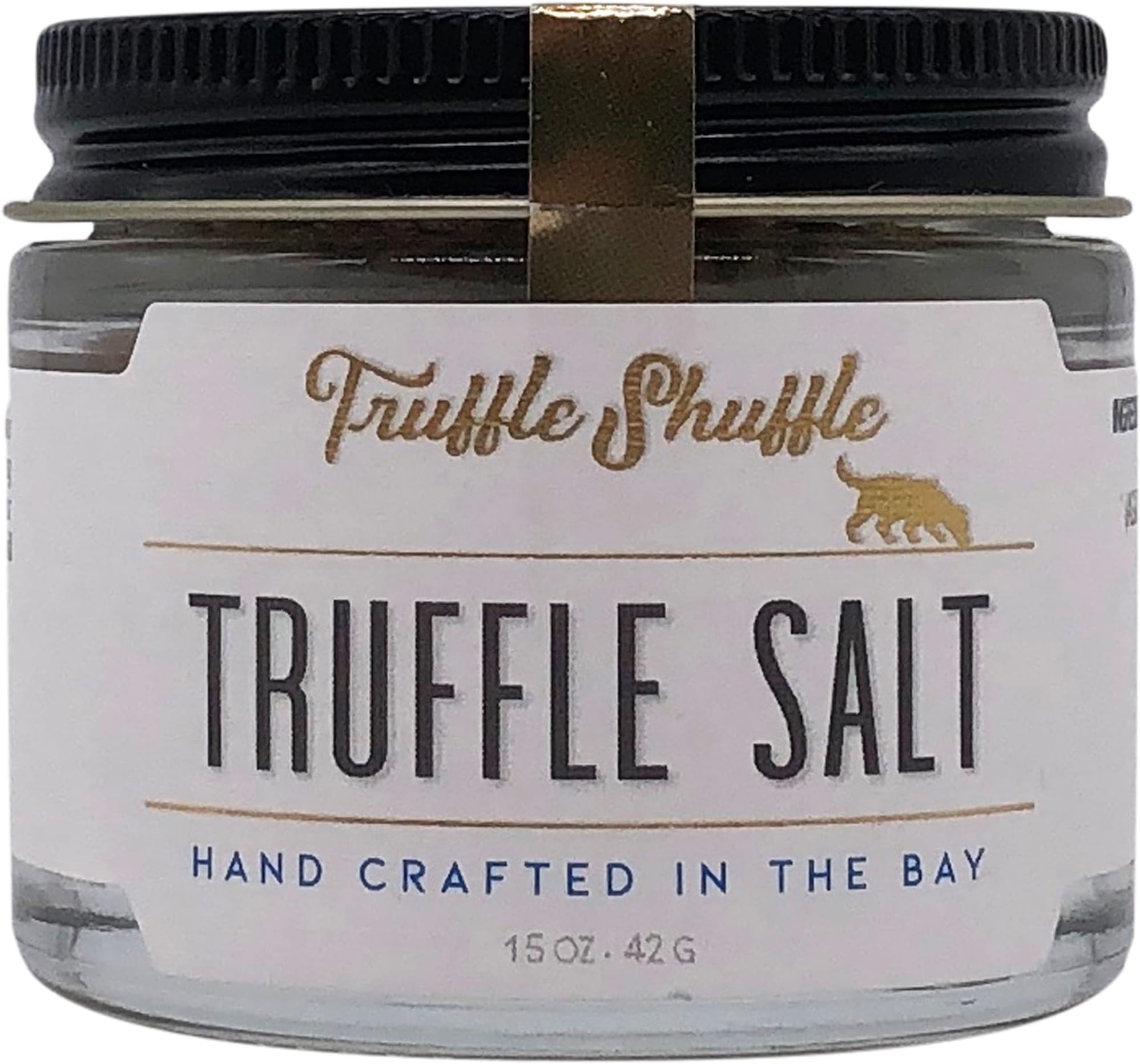 Amazon.com : Truffletopia | Black Cyprus Salt and Black Truffle Grinder ...