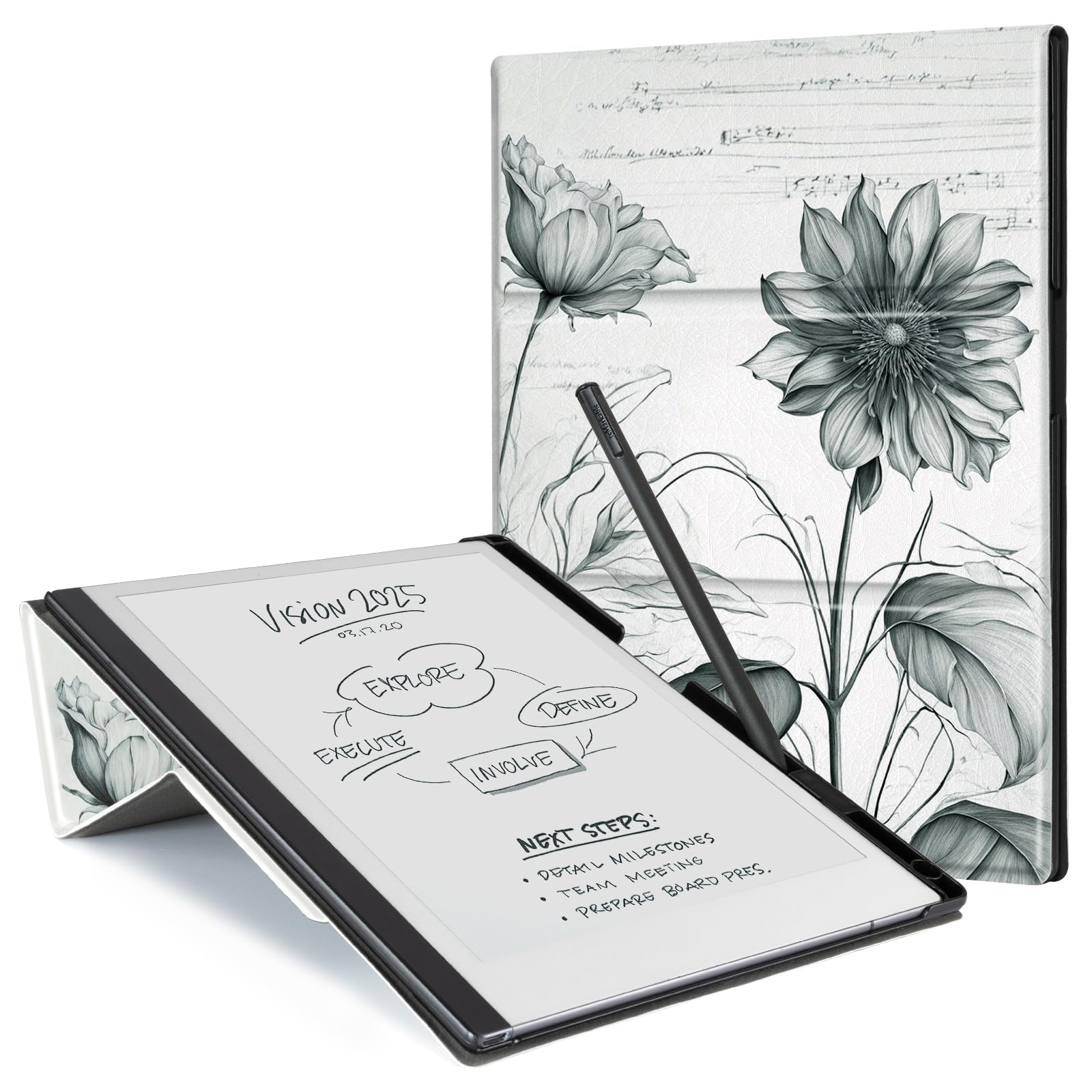 Amazon.com: CoBak Case for Remarkable 2 -with Pen Holder and Multi ...