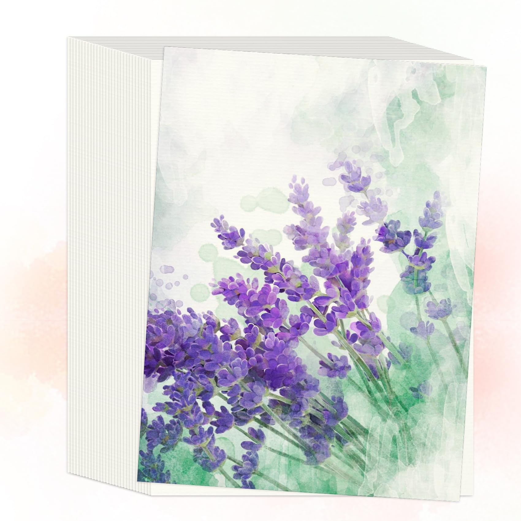 Amazon.com: Cotton Watercolor Paper Bulk Paint Paper 120 Sheets 5 X 7 ...