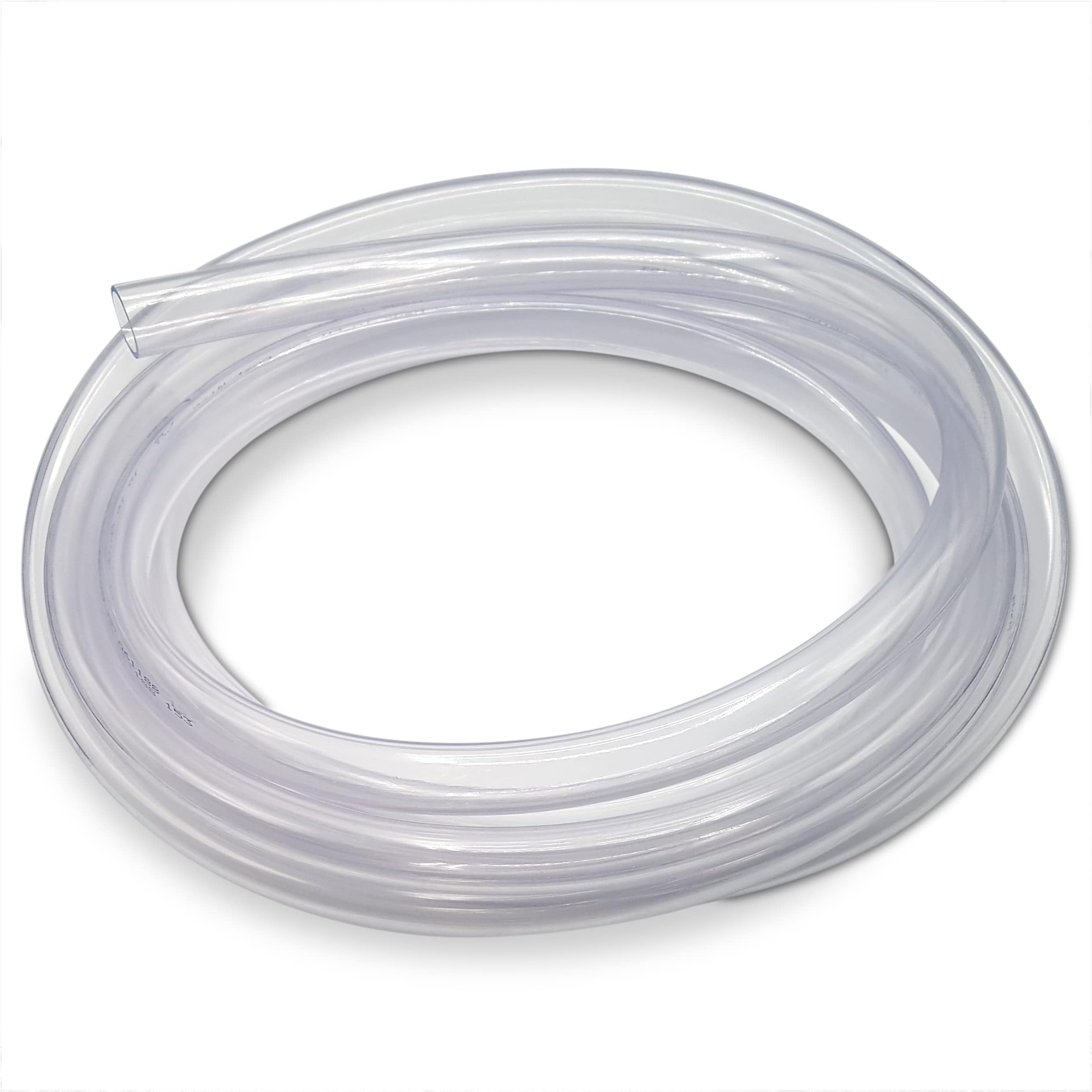 12mm ID x 15mm OD 2 Metres Clear Flexible PVC TUBING Water Pipe Food ...