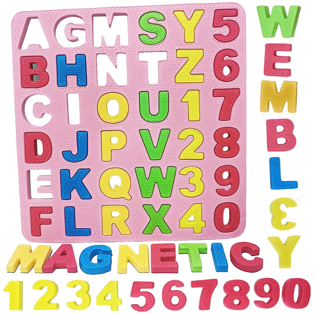 Wembley Magnetic 26 Letters Puzzle EVA Foam Alphabet Puzzle Board Foam ...