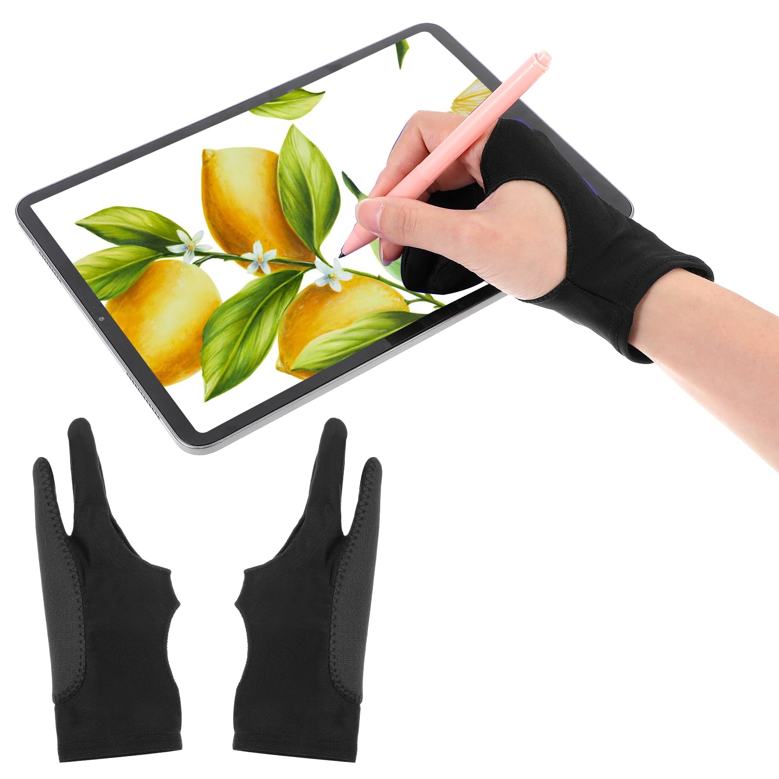 Amazon.com: Qianyu Artist Drawing Glove, Palm Rejection Digital Art ...