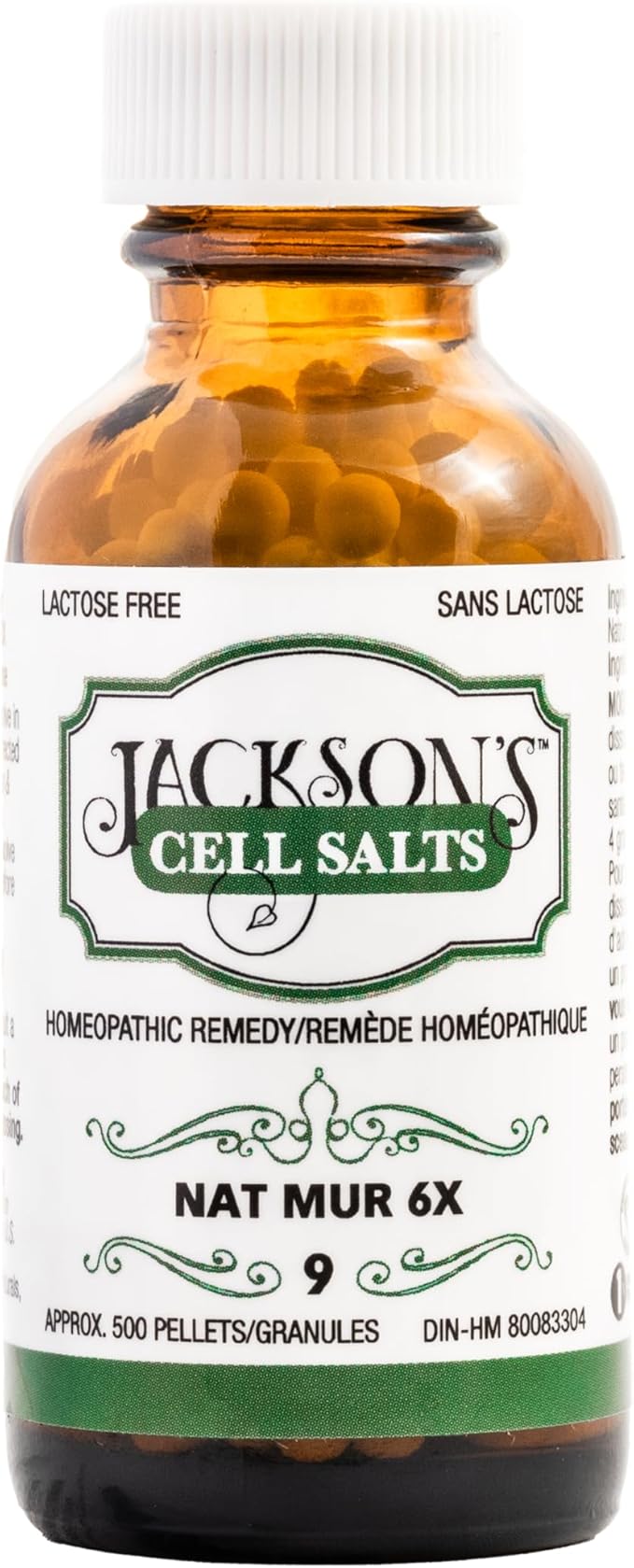 Amazon.com: Jackson’s #9 Cell Salt NAT Mur 6X (500 Pellets / 125 Doses ...
